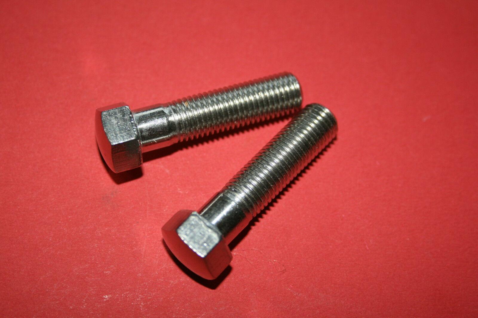 65-5334 68-5056 97-2656 BSA TRIUMPH PAIR HANDLEBAR CLAMP BOLTS IN STAINLESS