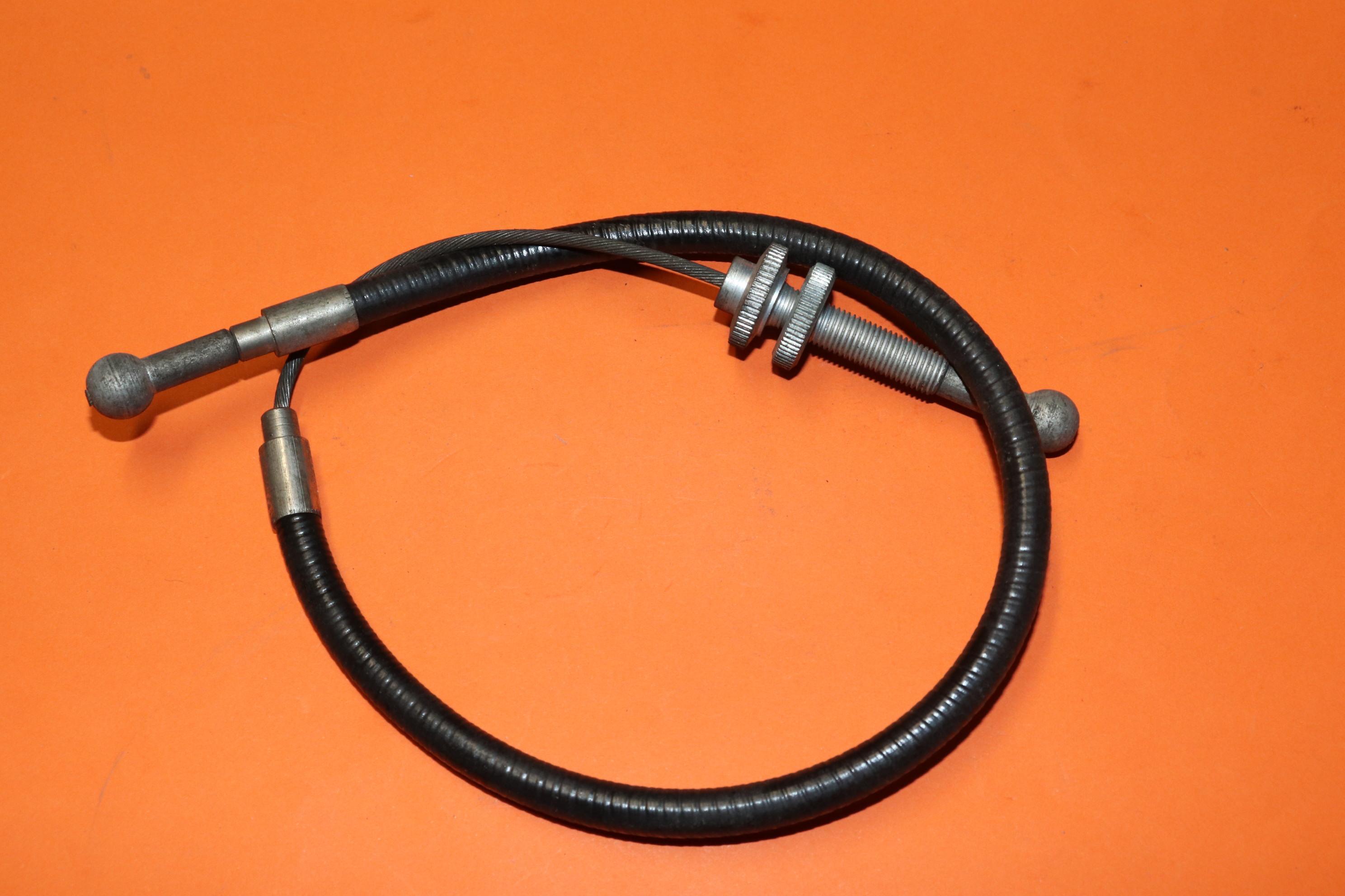 42-7030 BSA A7 A10 REAR BRAKE CABLE WITH ARIEL FULL WIDTH HUB B31 B33 ...