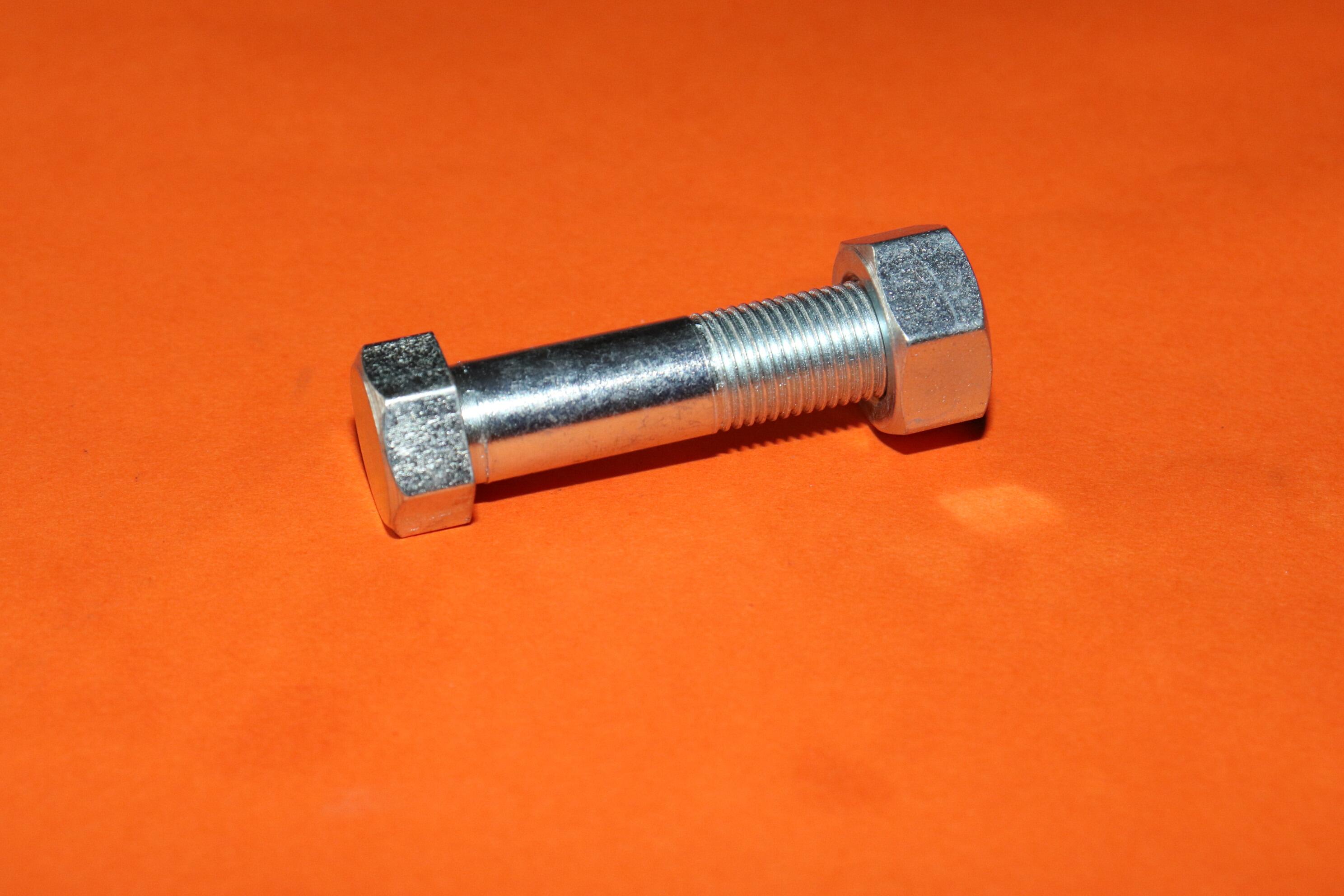 TRIUMPH PRE UNIT FRONT FORK SPINDLE LUG PINCH BOLT & NUT F1760 H379 UK MADE