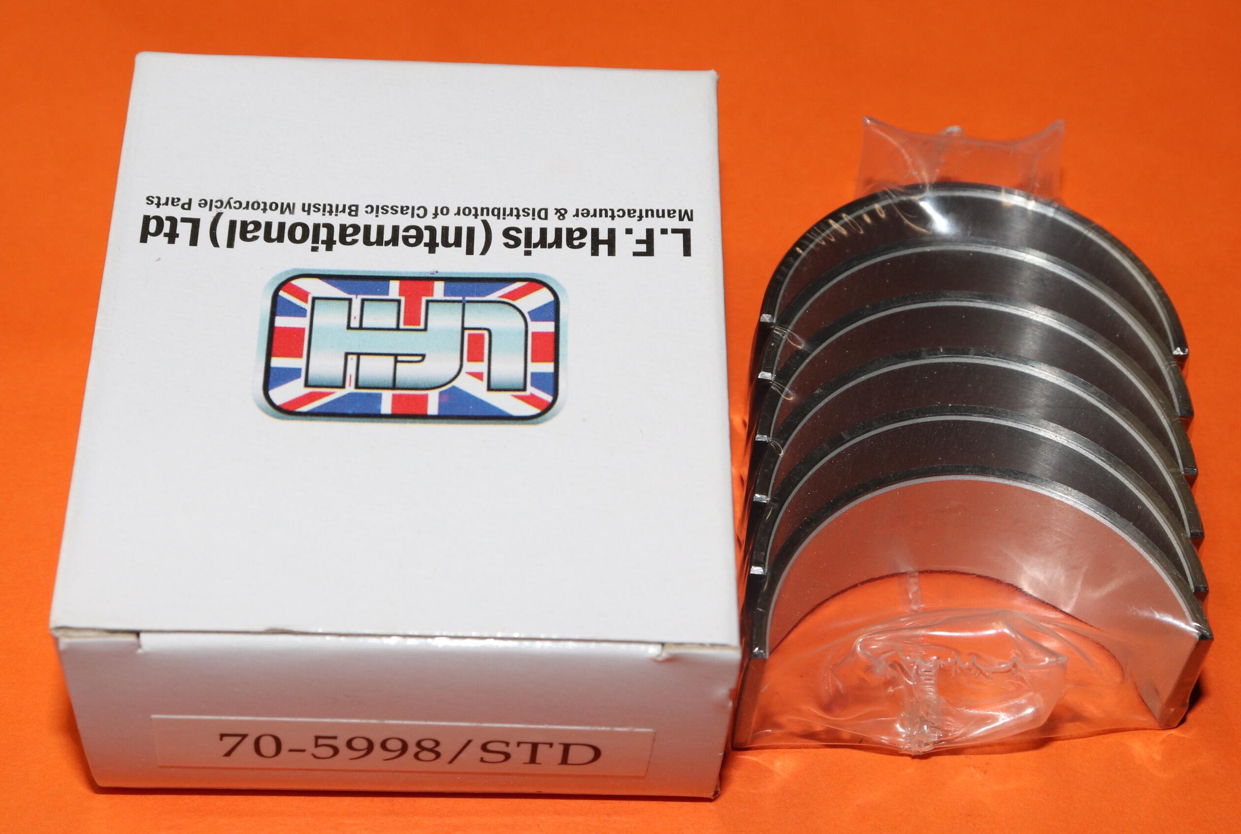 TRIUMPH T150 T160 BSA A75 ROCKET 3 BIG END CONROD SHELL SETS STD 70 ...