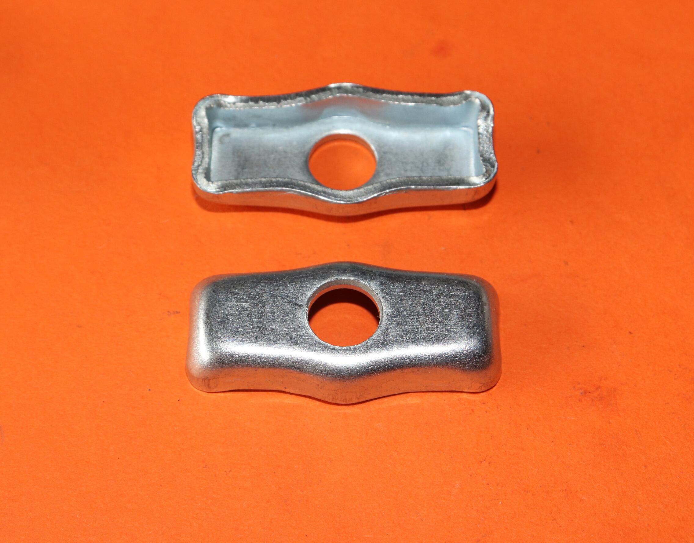 TRIUMPH 3TA T90 5TA T100 T110 T120 PAIR REAR WHEEL ADJUSTER PLATES 37 ...