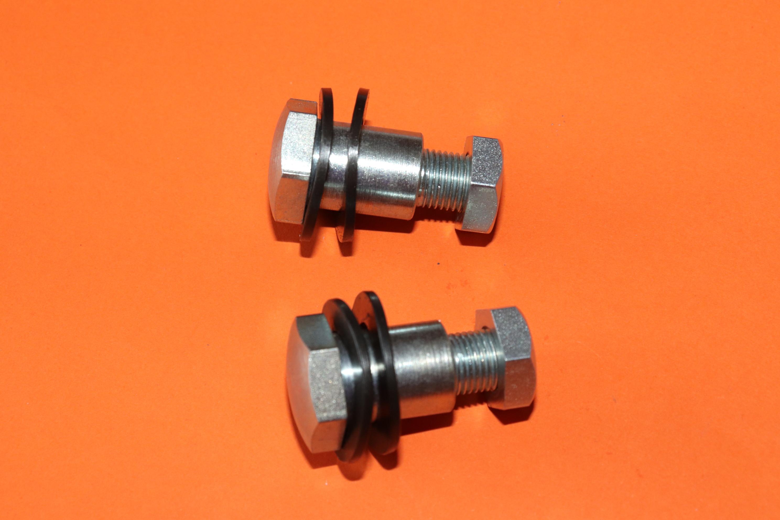 2 X TRIUMPH RIGID 3T 5T 6T T100 TR5 REAR STAND MOUNTING BOLT 82-0977 ...