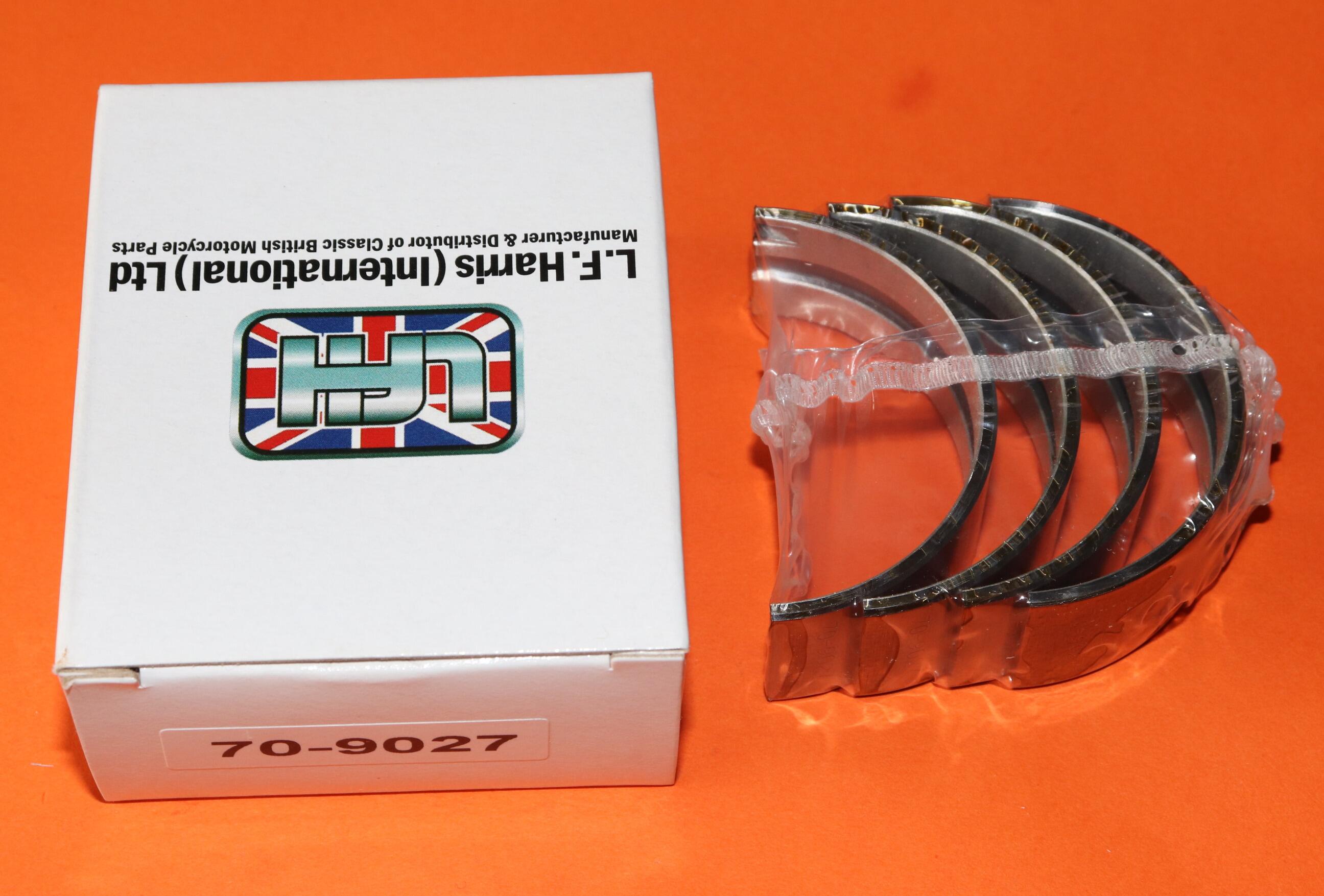 TRIUMPH T150 T160 ROCKET 3 CRANKSHAFT MAIN BEARING SHELL SET +0.010" 70 ...