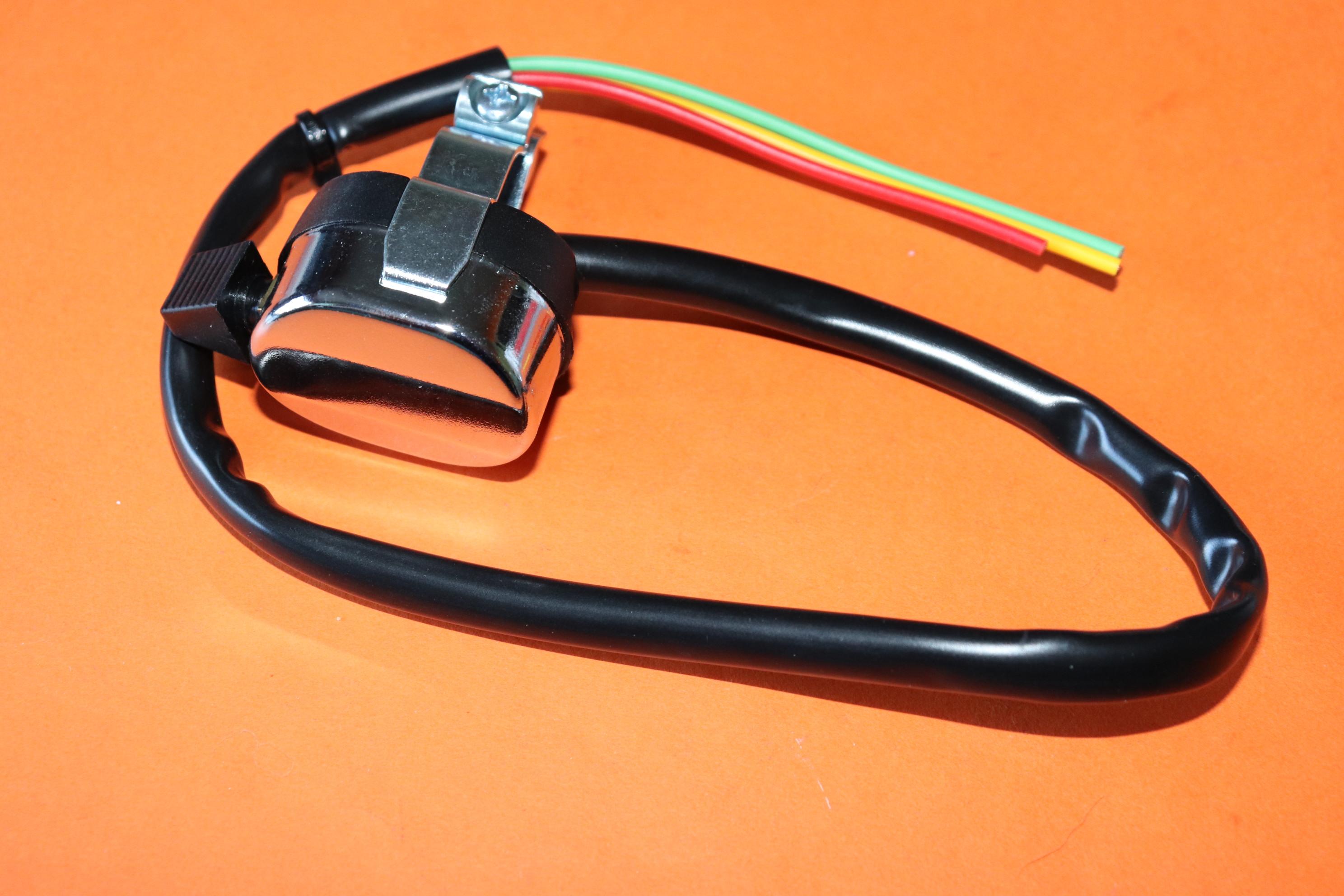 CLASSIC MOTORCYCLE TRIUMPH BSA CHROME INDICATOR SWITCH