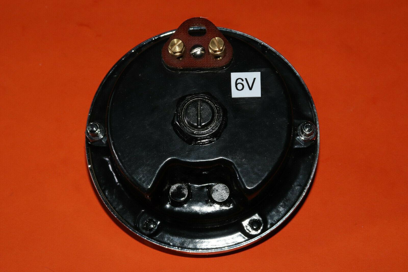 LUCAS ALTETTE HORN CORRUGATED TONE DISC 6V AJS MATCHLESS BSA NORTON