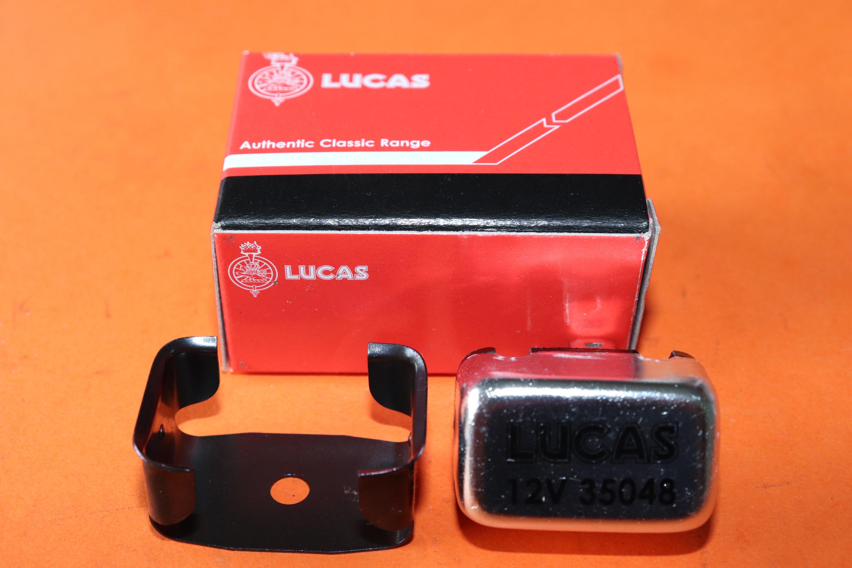 TRIUMPH BSA NORTON LUCAS FLASHER RELAY AND MOUNT 35048 99-1204
