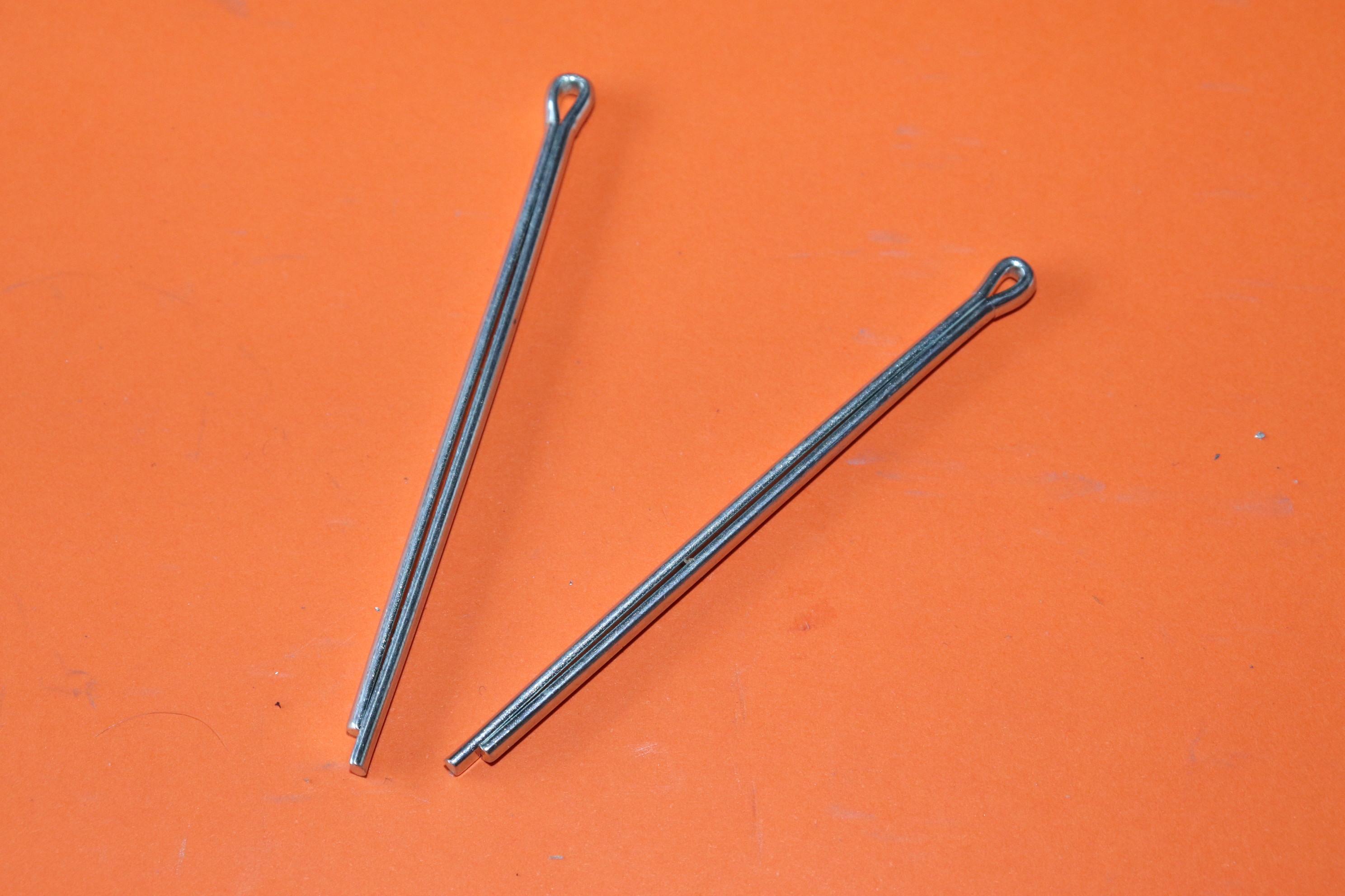 TRIUMPH T120 T140 T150 LOCKHEED FRONT REAR BRAKE PAD SPLIT PINS ...