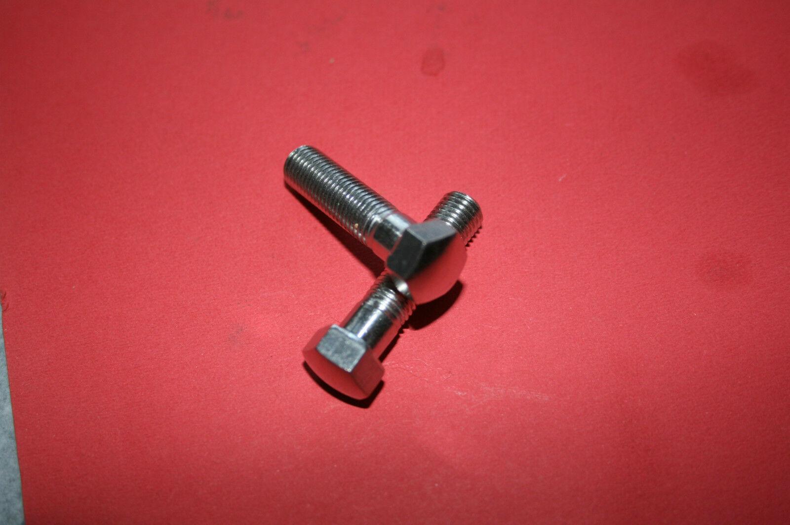 65-5334 68-5056 97-2656 BSA TRIUMPH PAIR HANDLEBAR CLAMP BOLTS IN STAINLESS