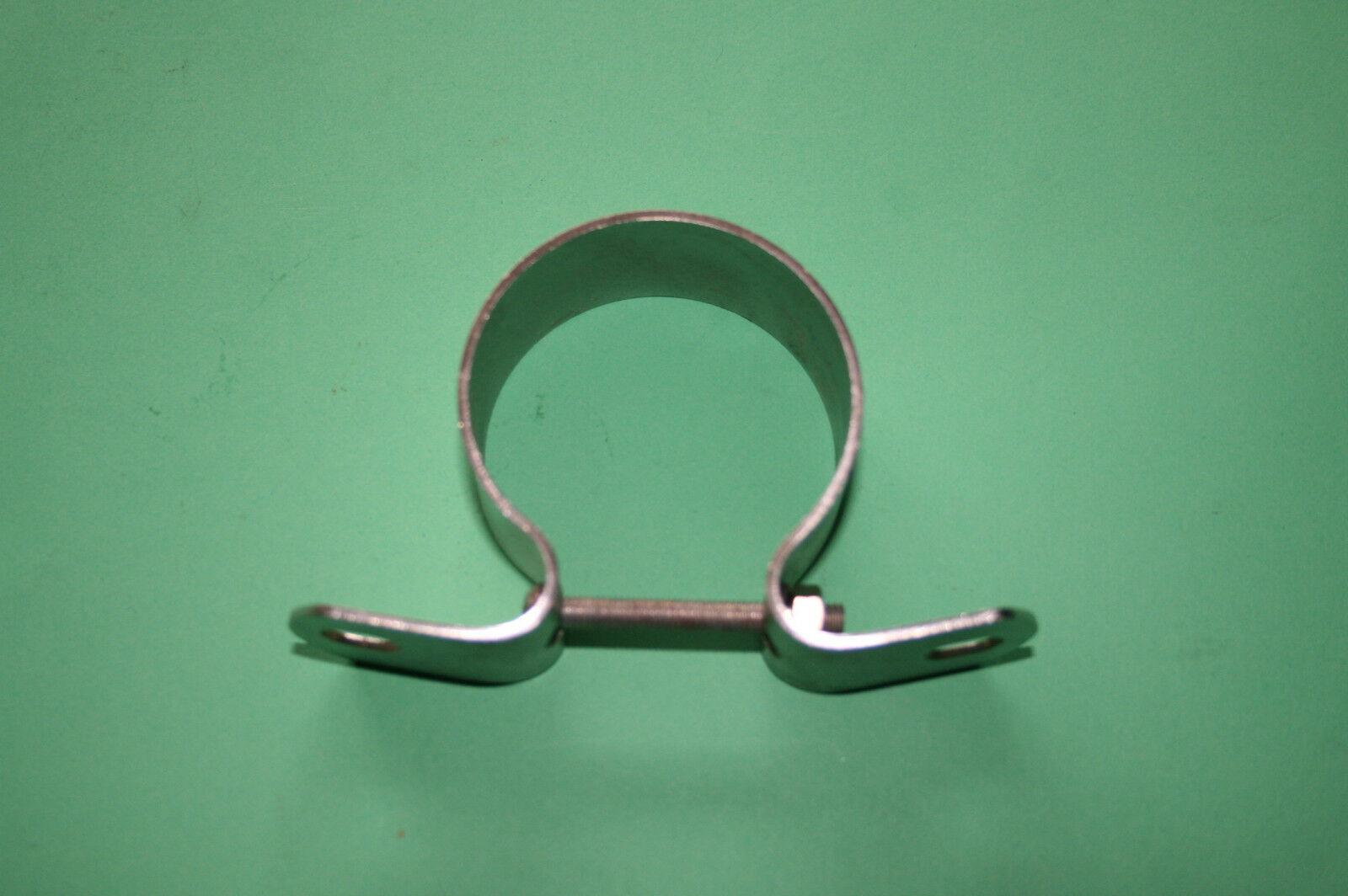 TRIUMPH 6T LUCAS MA6 MA12 IGNITION COIL CLAMP UK MADE 2" SADDLE CLAMP ...