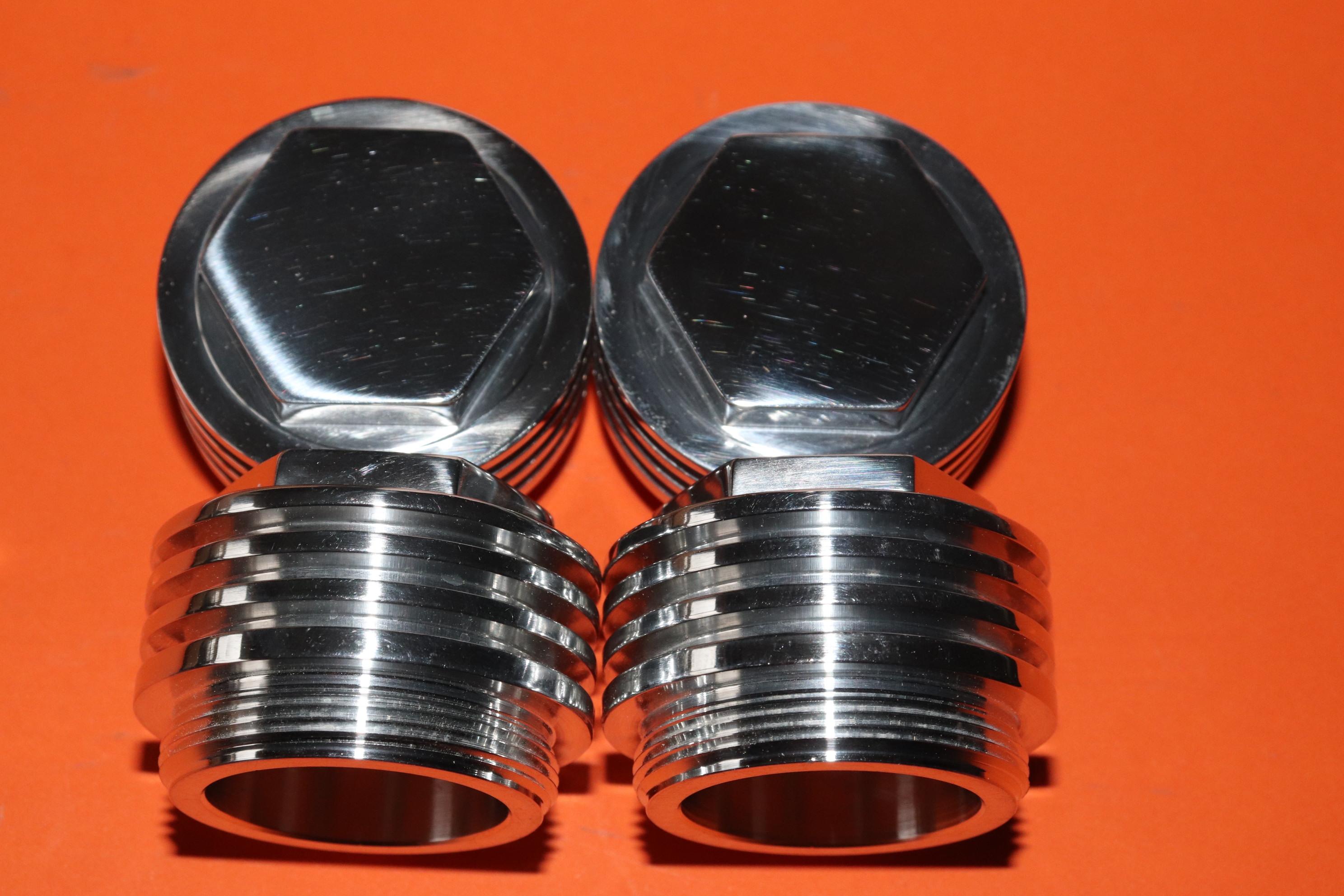 TRIUMPH PREUNIT 500 650 BILLET ALLOY FINNED JOHN TICKLE STYLE E1564 70-1564