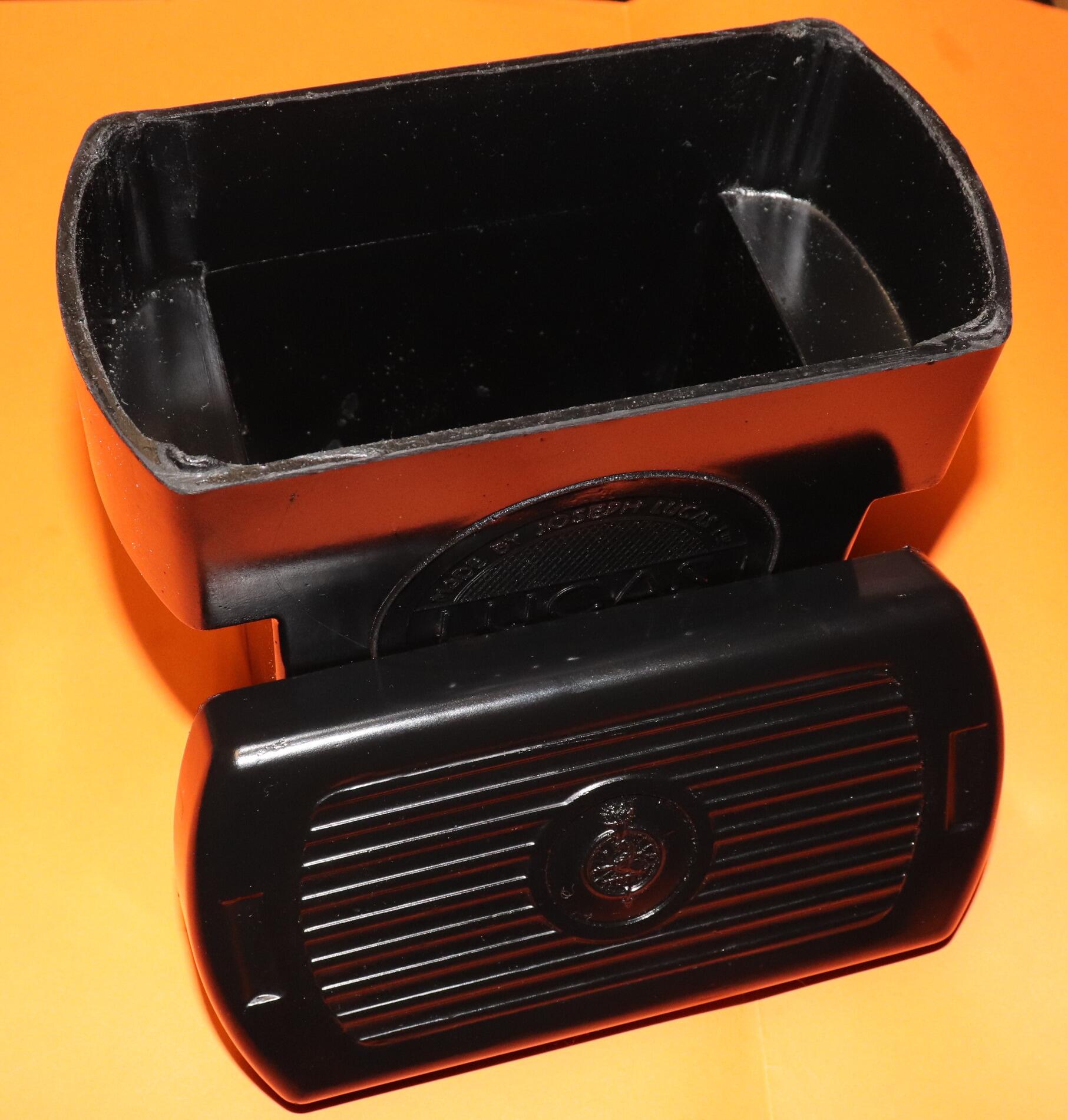 BSA REPLICA VINTAGE BAKELITE JOSEPH LUCAS T SHAPED BATTERY BOX