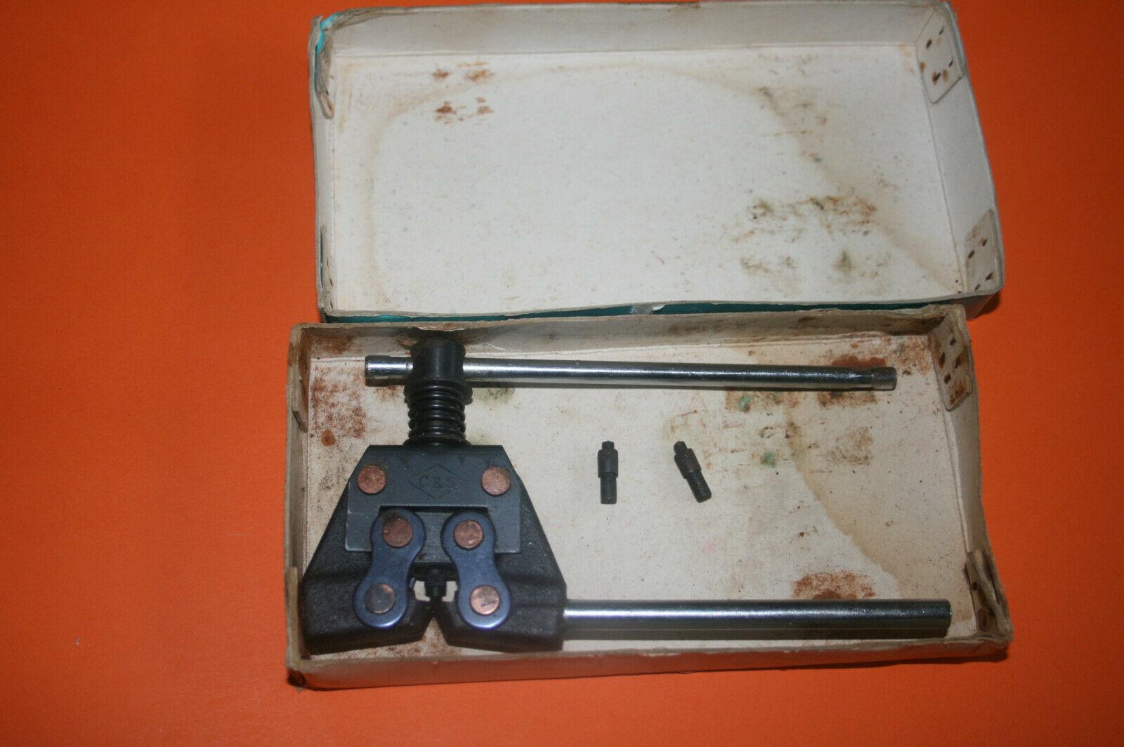 BRITISH CLASSIC MOTORCYCLE RENOLD STYLE CHAIN SPLITTER BREAKER SPARE ...