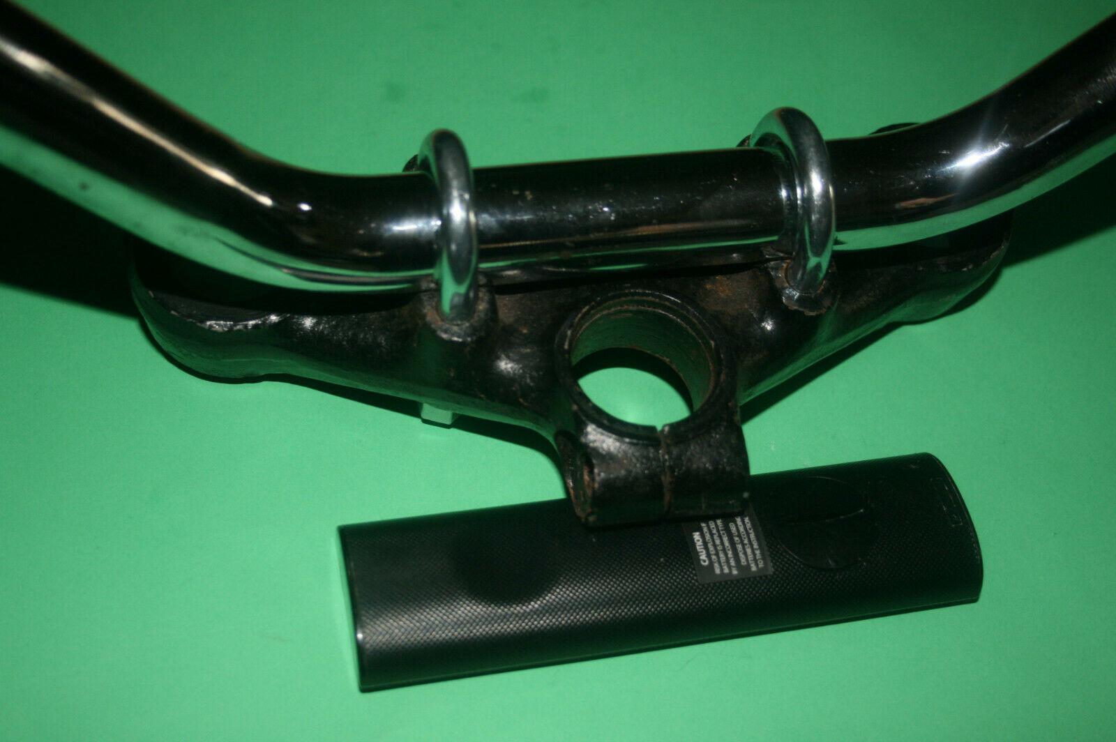 PAIR TRIUMPH 3TA 5TA PRE UNIT 5T 6T T100 T110 1" HANDLEBAR U BOLTS 97 ...