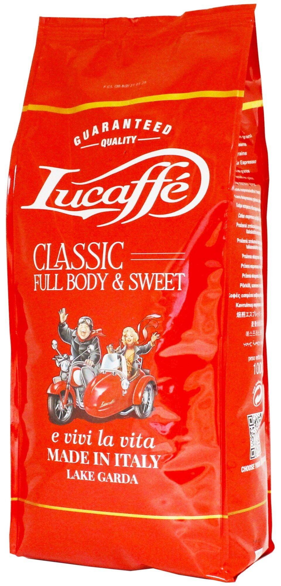 LUCAFFE 1KG CLASSIC COFFEE BEANS