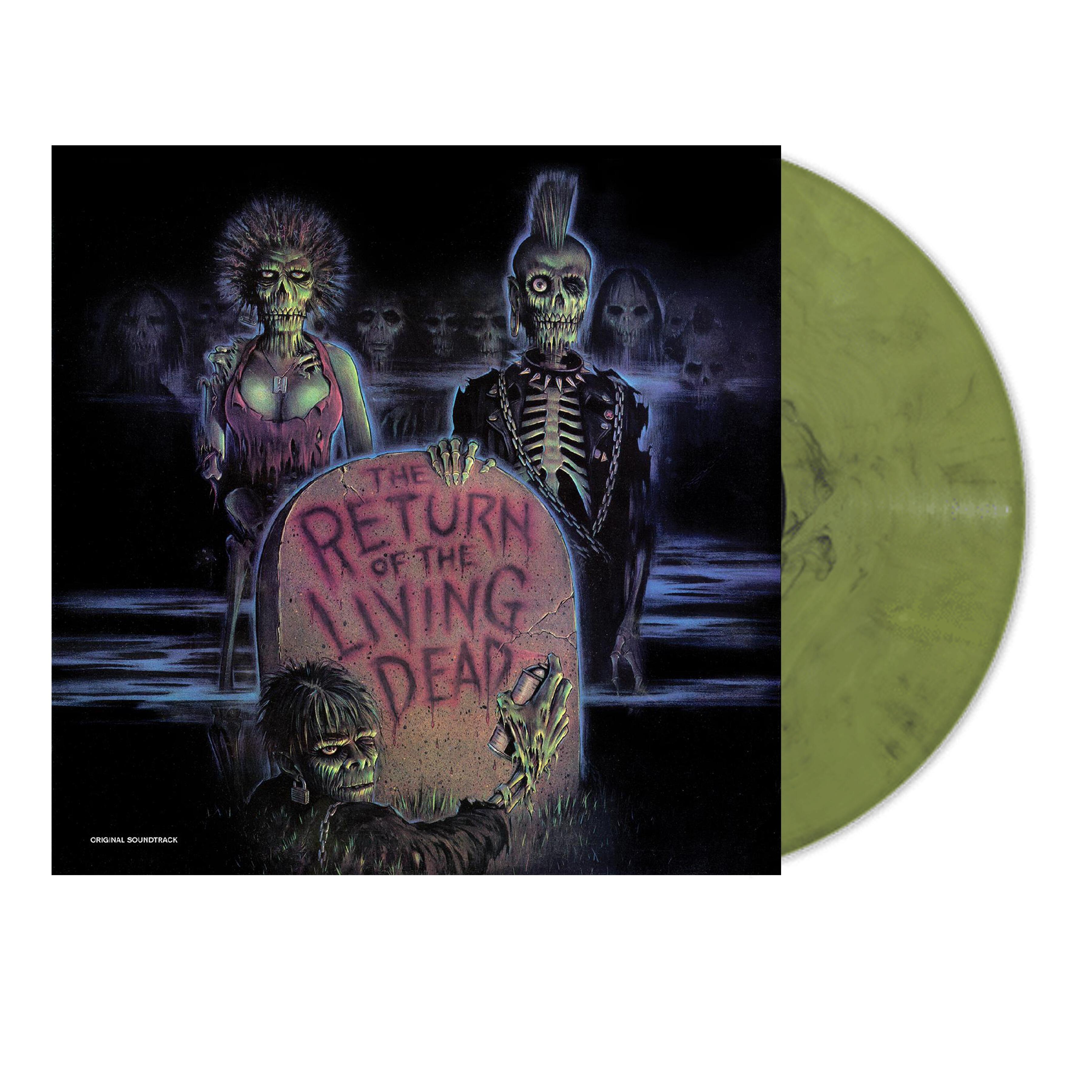 THE RETURN OF THE LIVING DEAD - Original Soundtrack (GREEN W/ BLACK ...