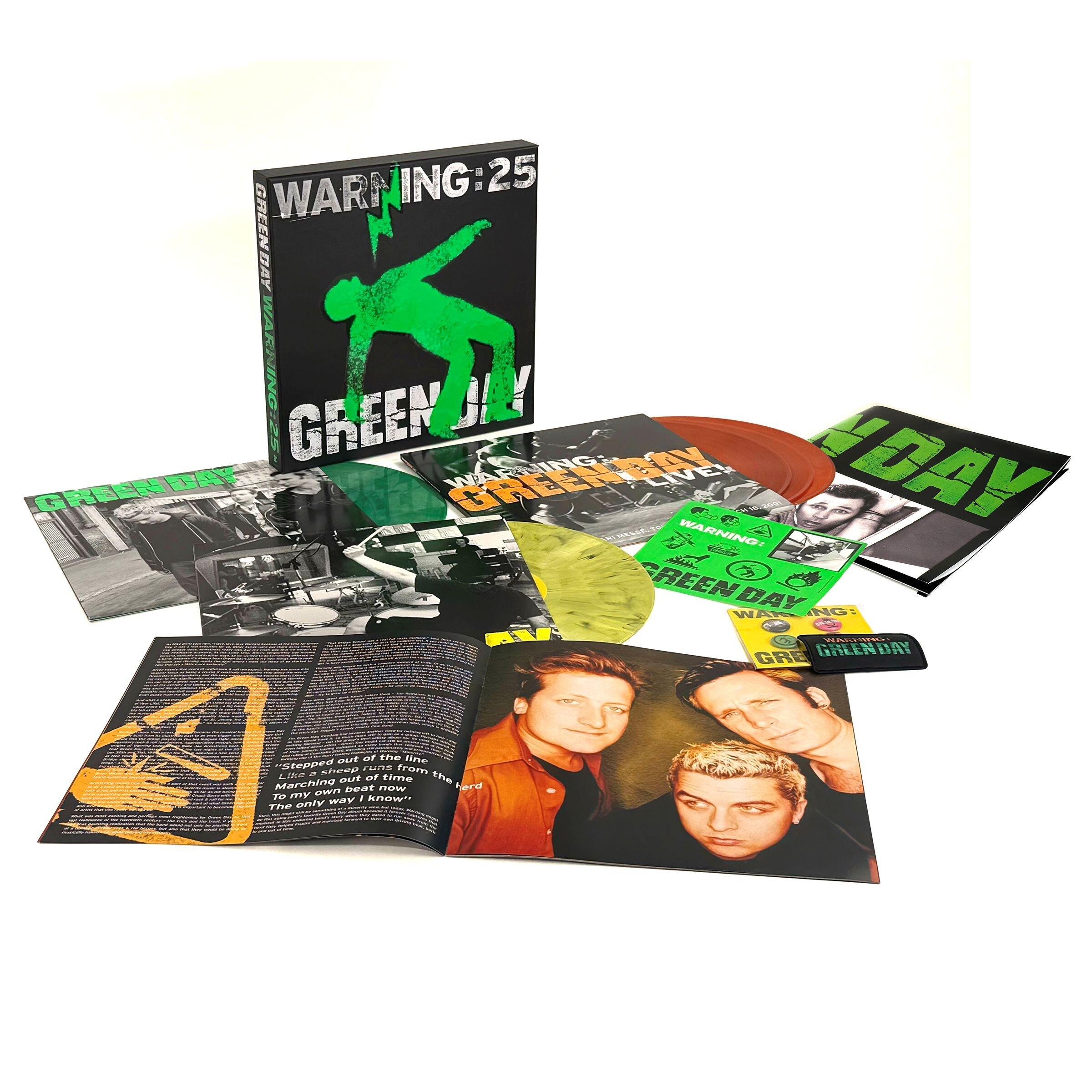 GREEN DAY - Warning - 5LP Deluxe Set - 25th Anniversary