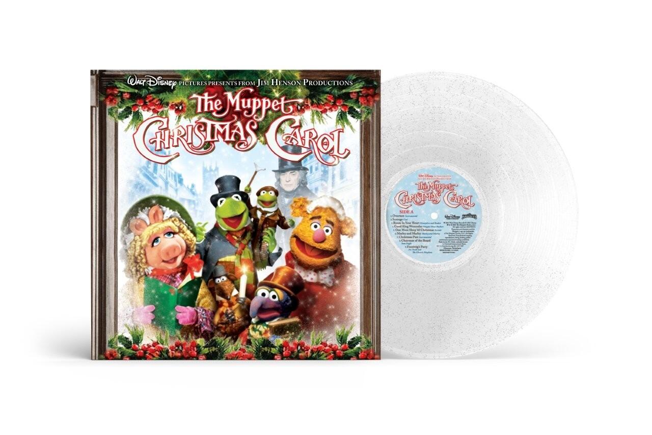 THE MUPPET CHRISTMAS CAROL - Original Soundtrack - Clear Glitter Vinyl LP