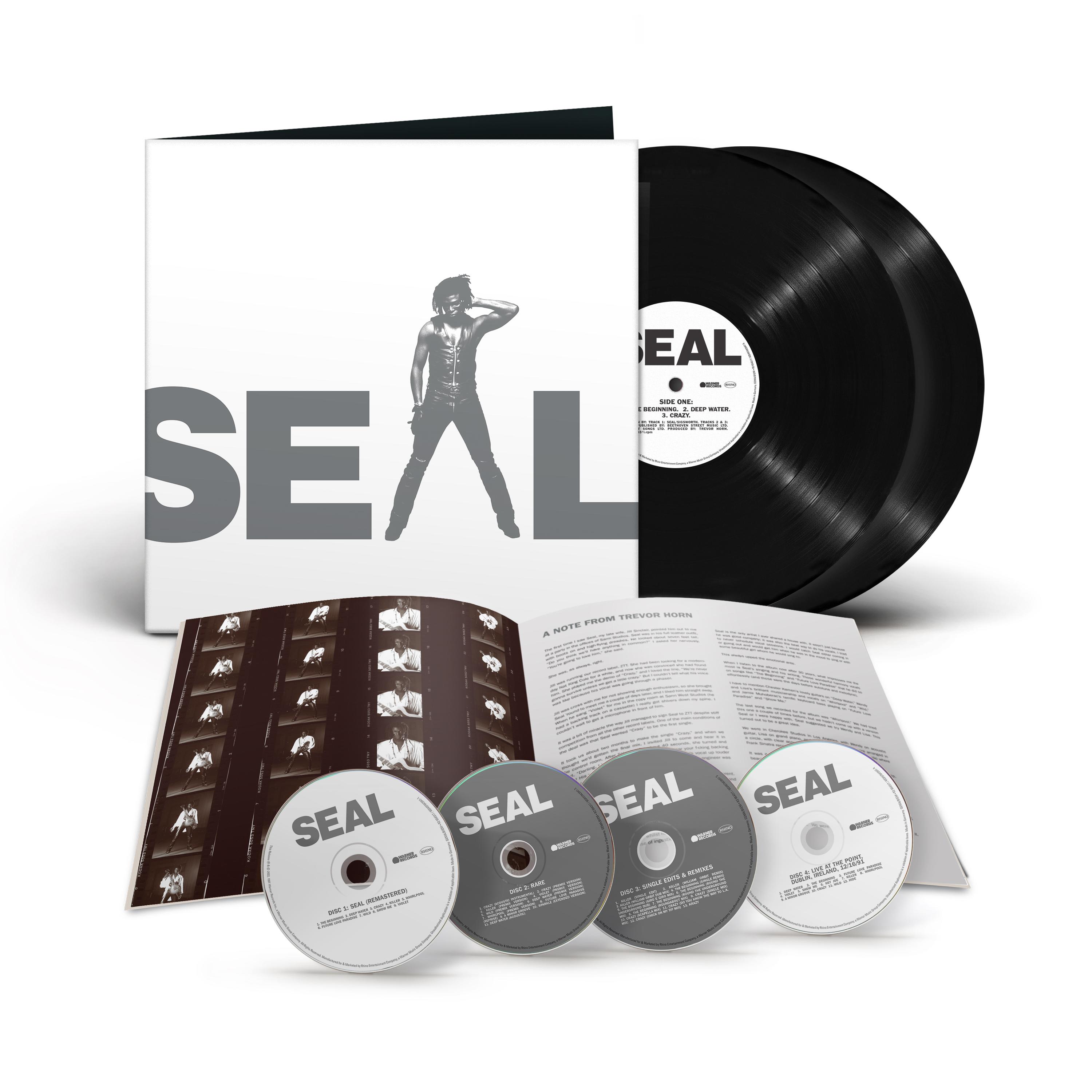 **PRE-ORDER** SEAL - Self Titled 2022 Reissue - 2LP and 4CD set
