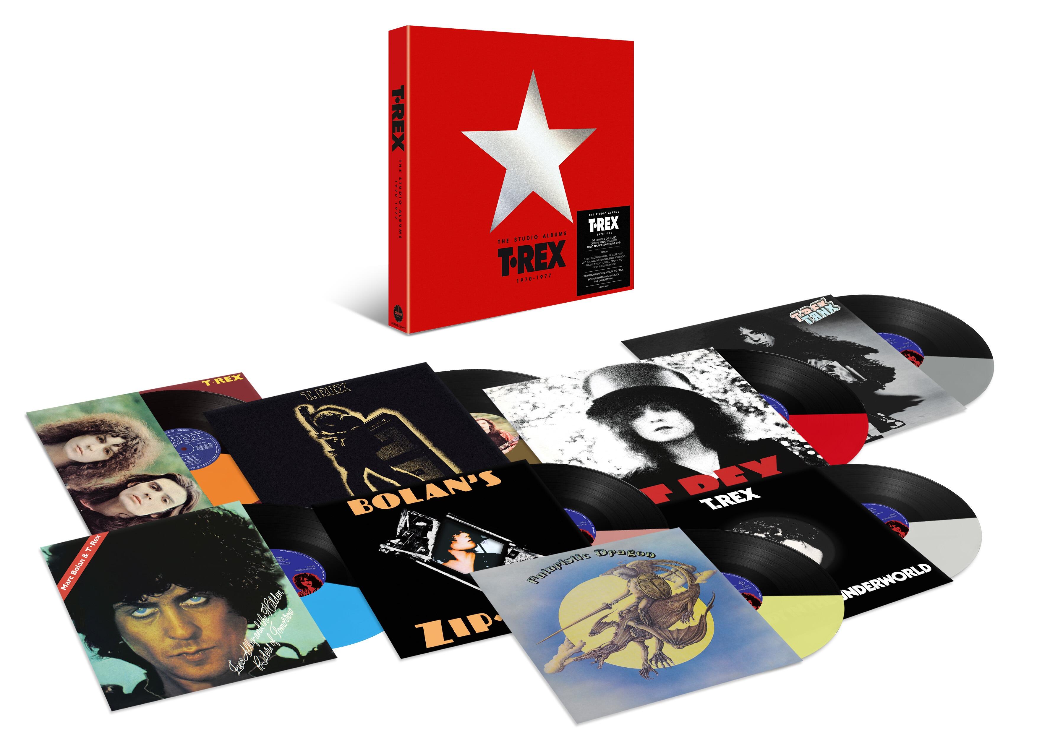 T. Rex - The Studio Albums 1970-1977 - 8 Vinyl LP Box Set ('Half And ...