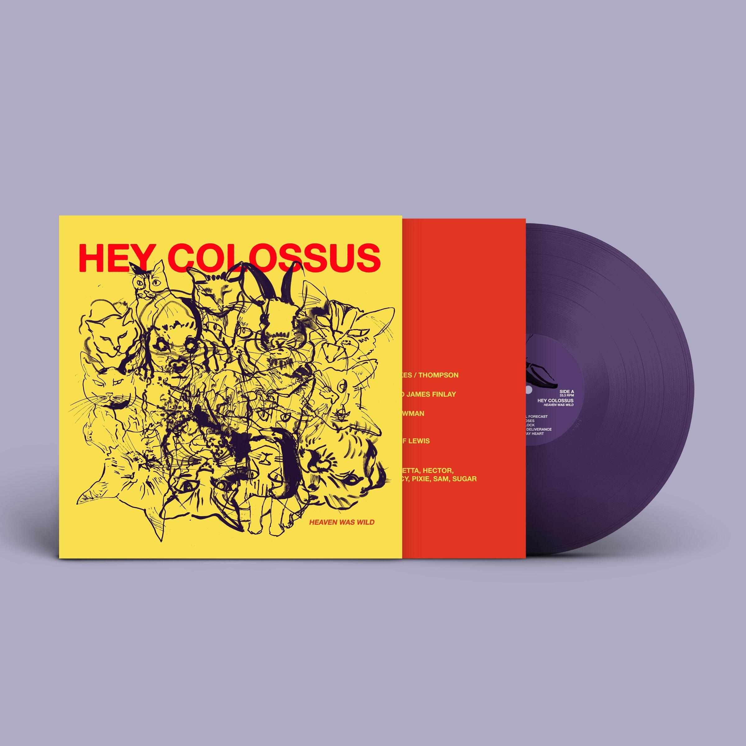 **PRE-ORDER** HEY COLOSSUS - Heaven Was Wild - Vinyl LP: