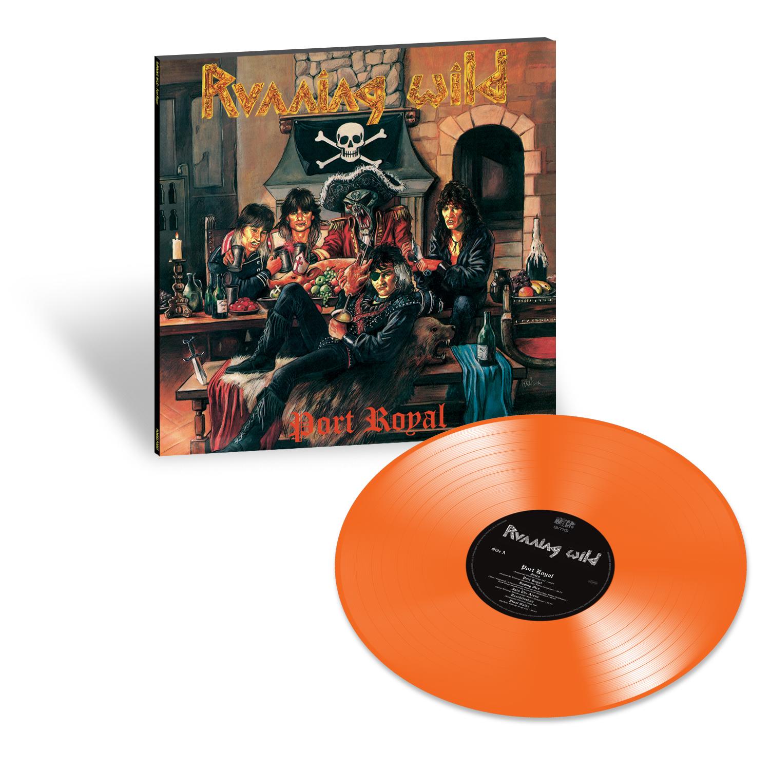 **PRE-ORDER** RUNNING WILD - Port Royal - 2023 Reissue - Orange Vinyl LP