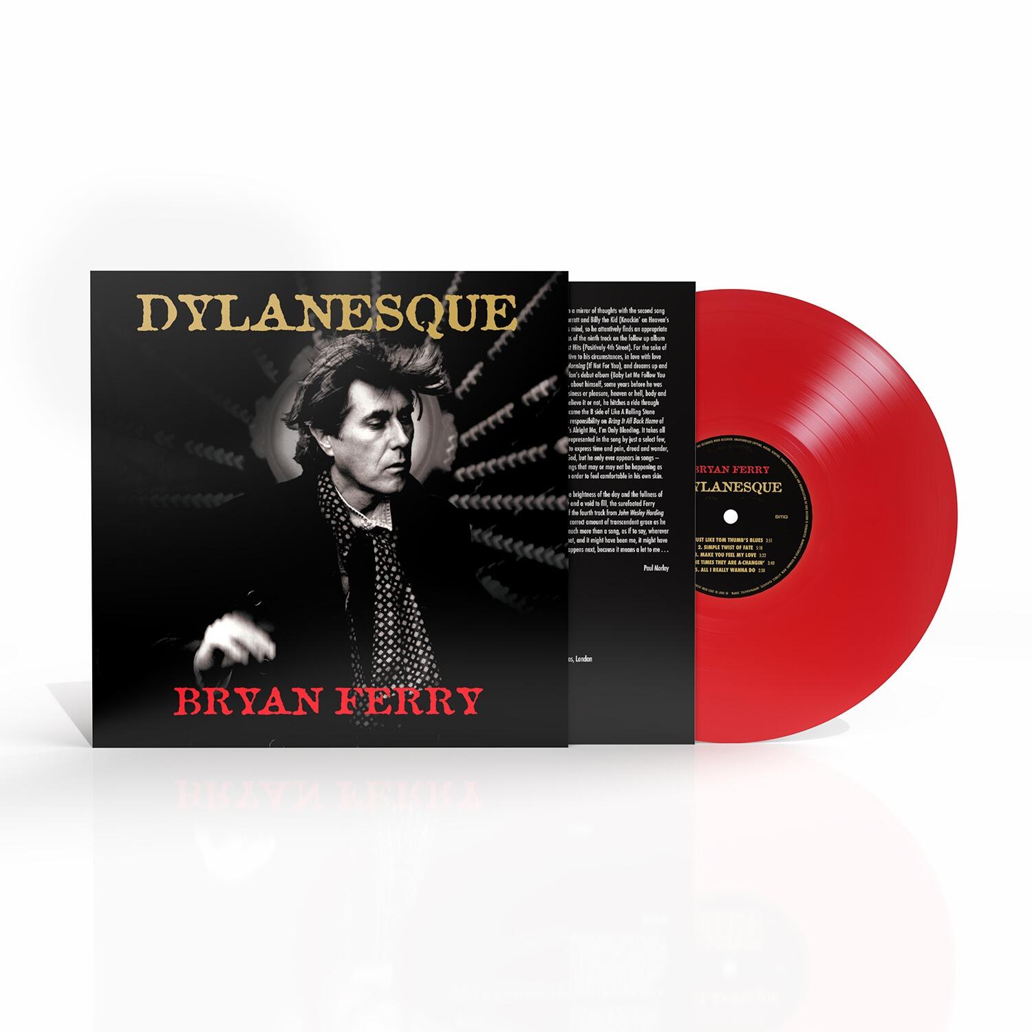 **PRE-ORDER** BRYAN FERRY - Dylanesque - Red Vinyl LP