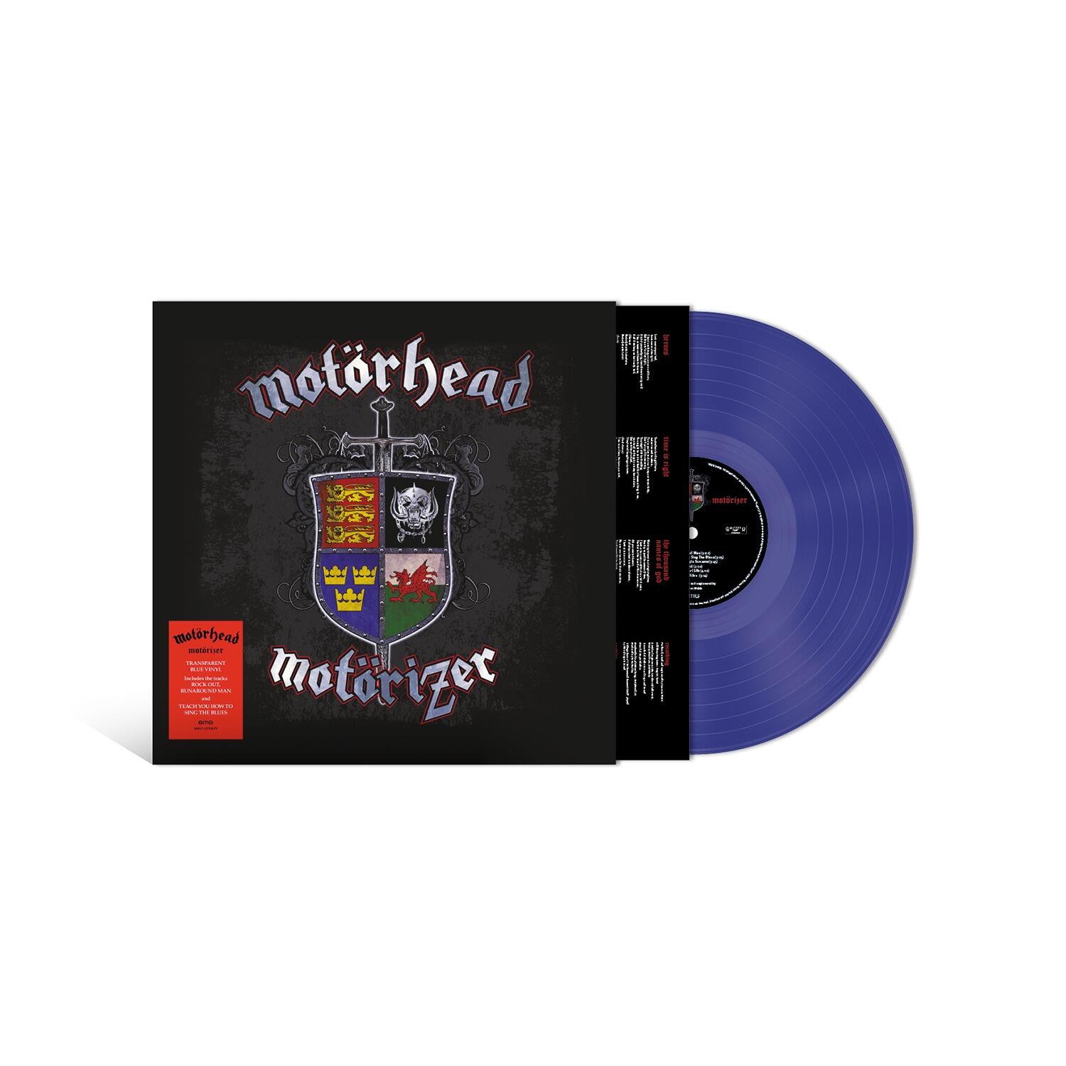 MOTORHEAD - Motorizer - Transparent Blue Vinyl LP