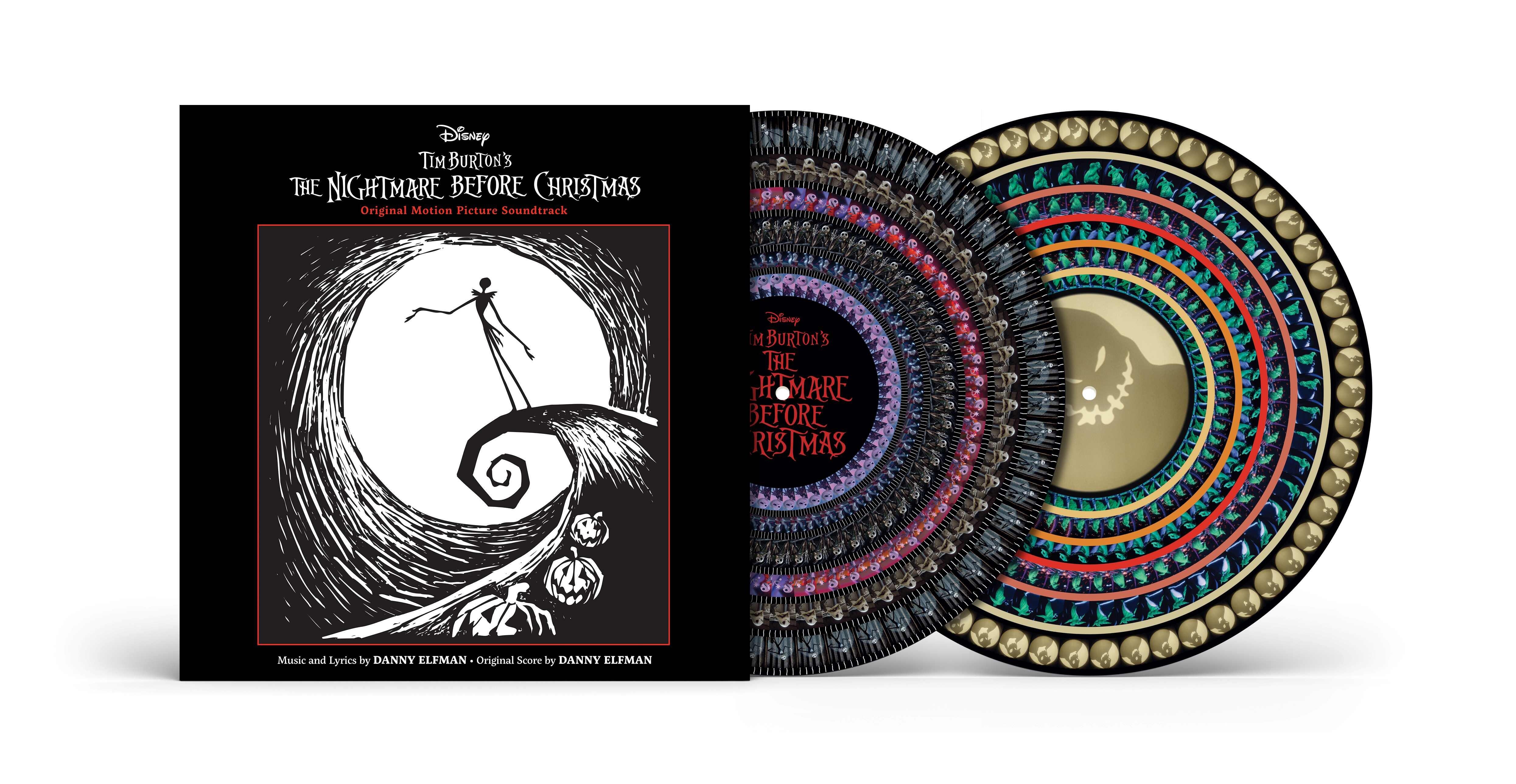 THE NIGHTMARE BEFORE CHRISTMAS - Various Artists - Zoetrope Vinyl Double LP