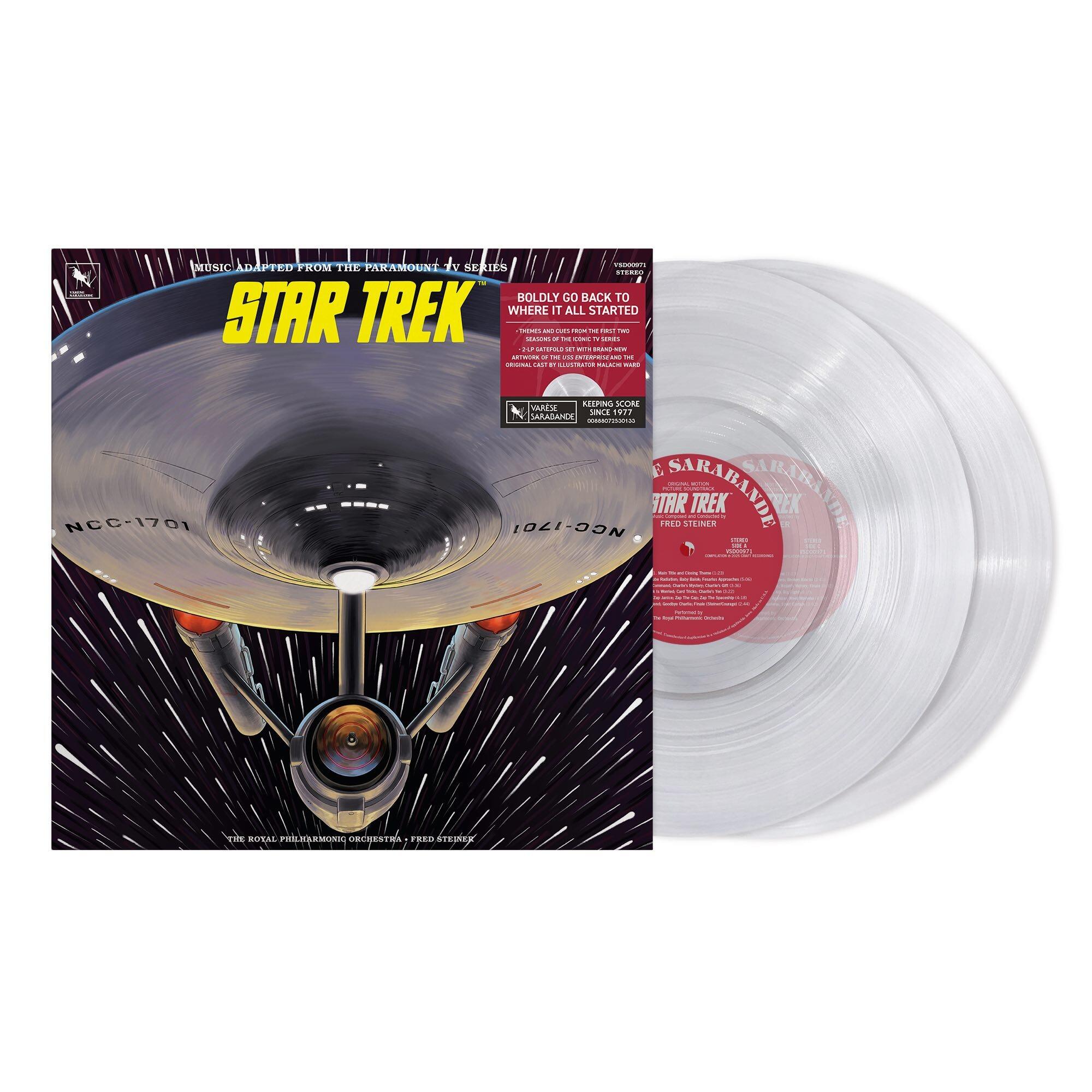 STAR TREK: Music Adapted From The Paramount TV Series - Double Vinyl LP