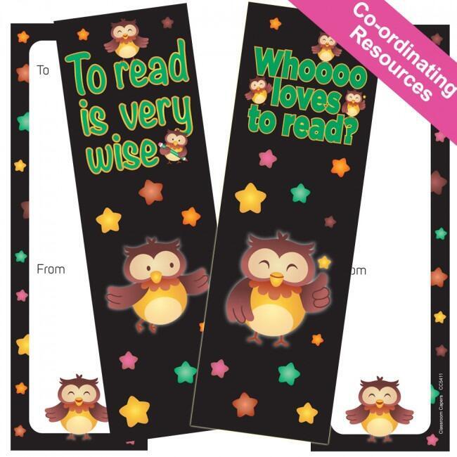 Bookmarks | To Read is Wise / Whooo Loves to Read Bookmarks. Ideal ...
