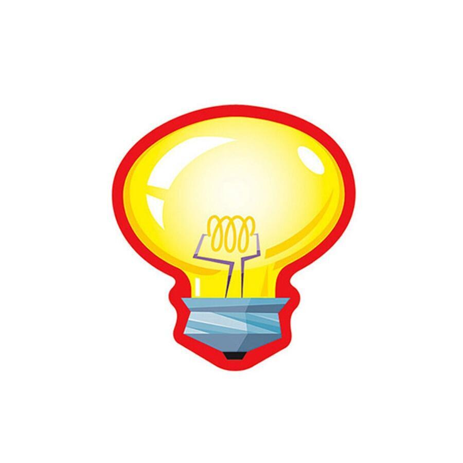 Classroom Display Card Cutouts | 36 Lightbulb Design Cut Outs for ...