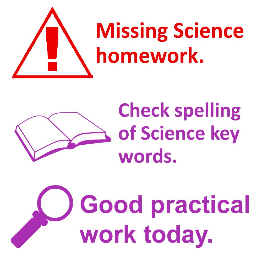 Science Teacher Stamps | Layer Self-inking Stamps for Teachers