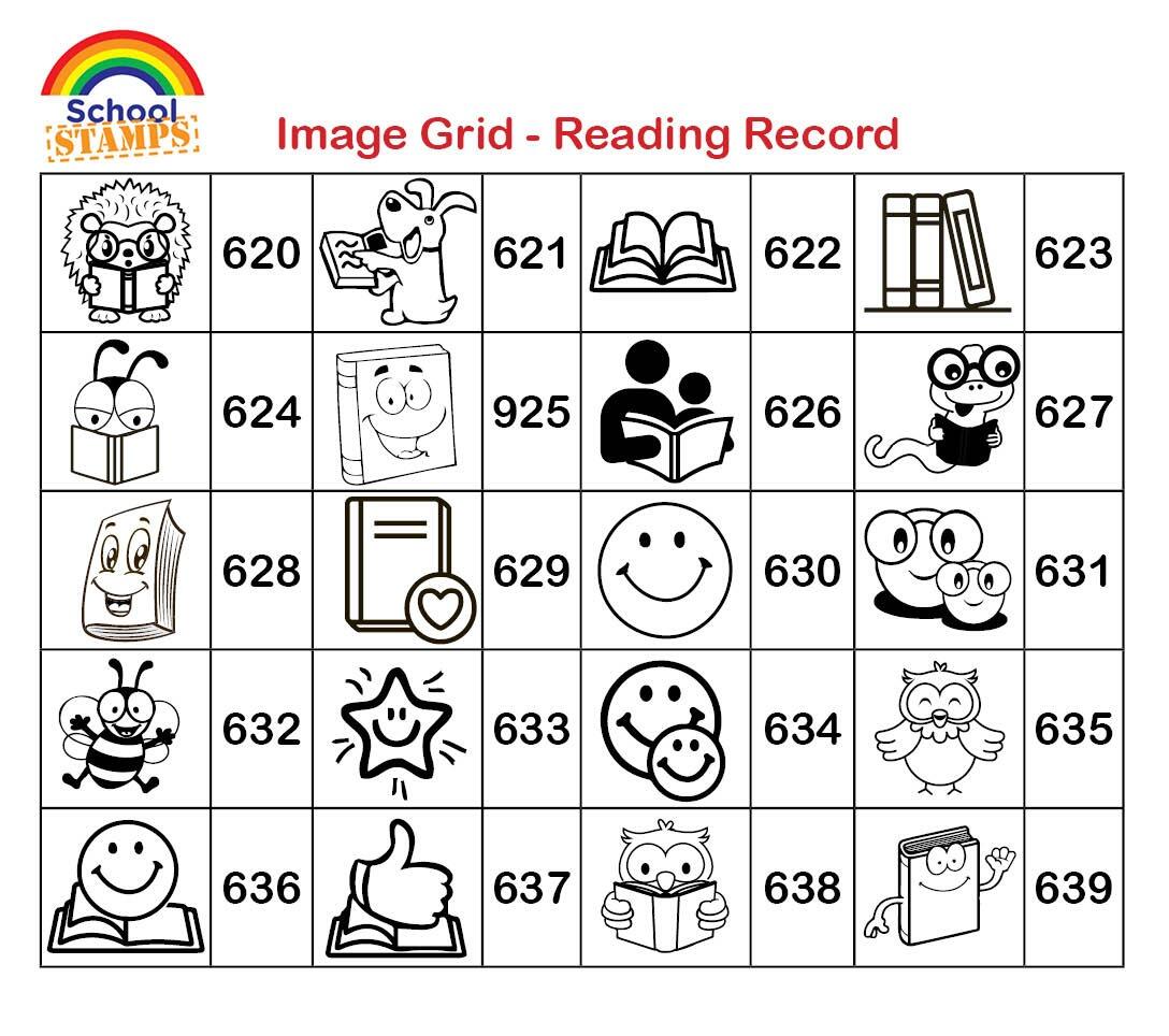 Personalised Stamps | I read with (Teacher Name) Teacher Stamps. Choice ...