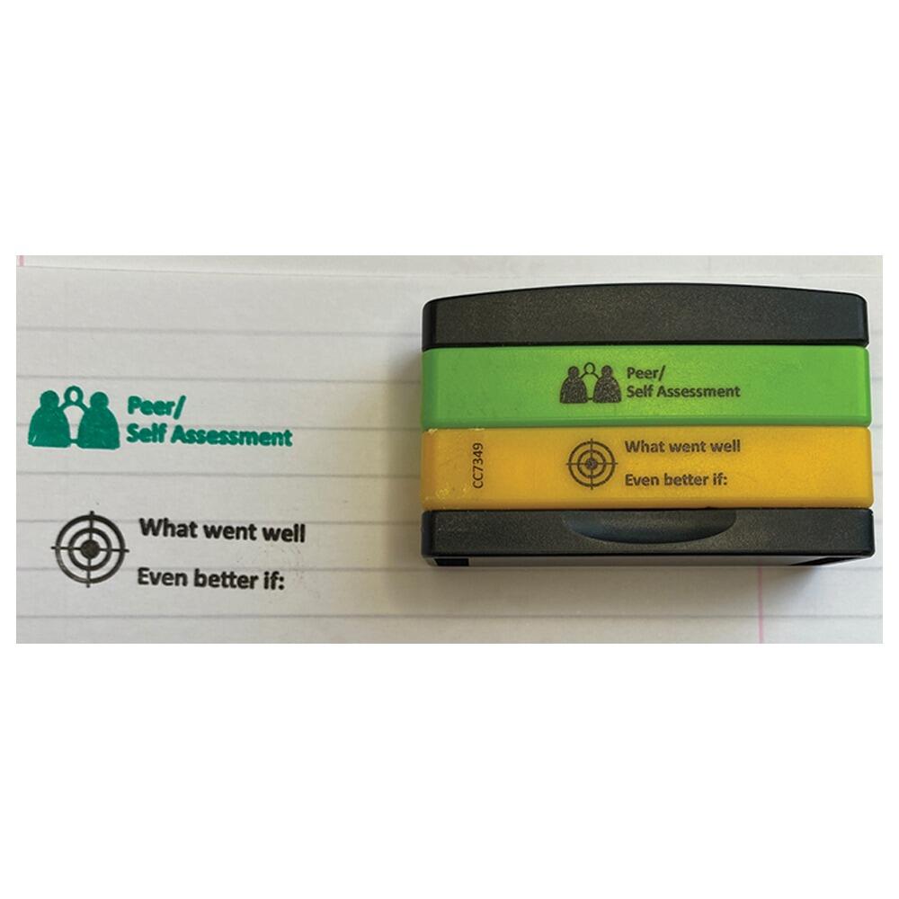 Teacher Stamp SALE | What went well, Even better if:, Peer/Self ...