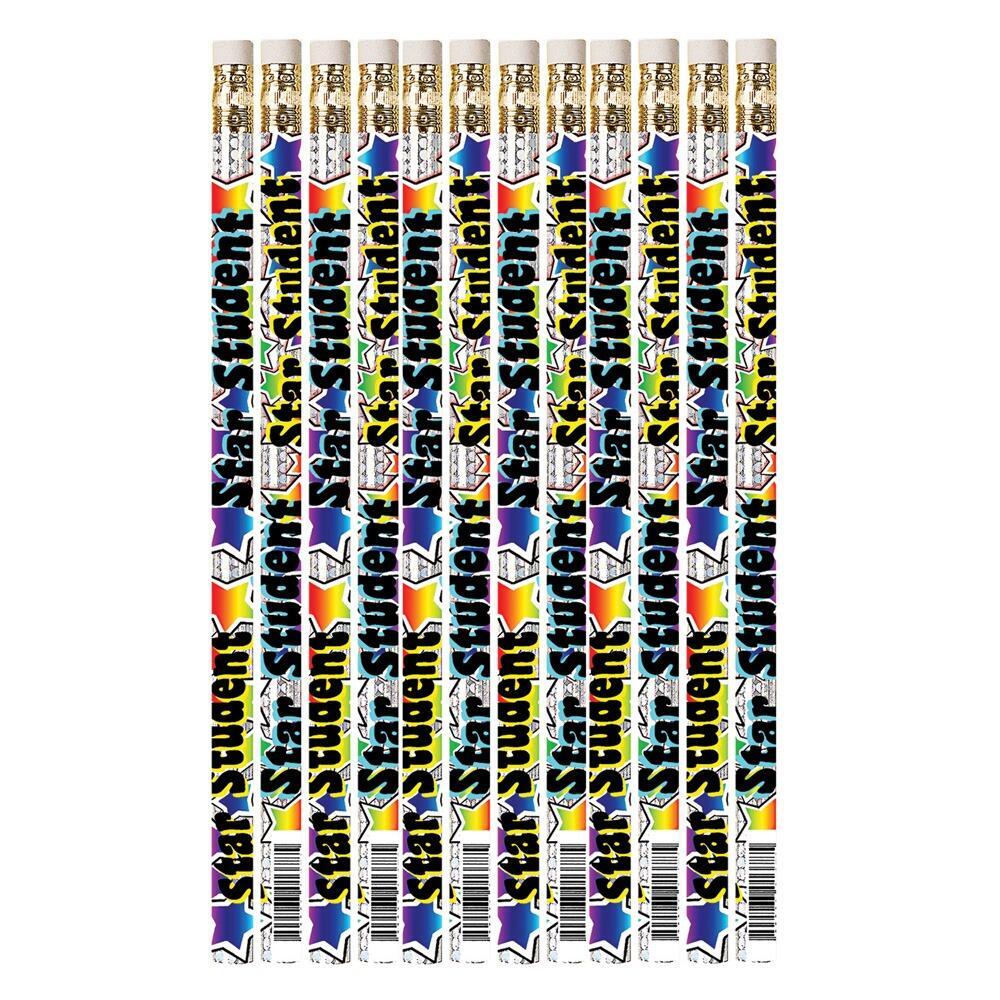Star Student Awards | 12 x Star Student Pizazz! HB Pencils. Great Low ...