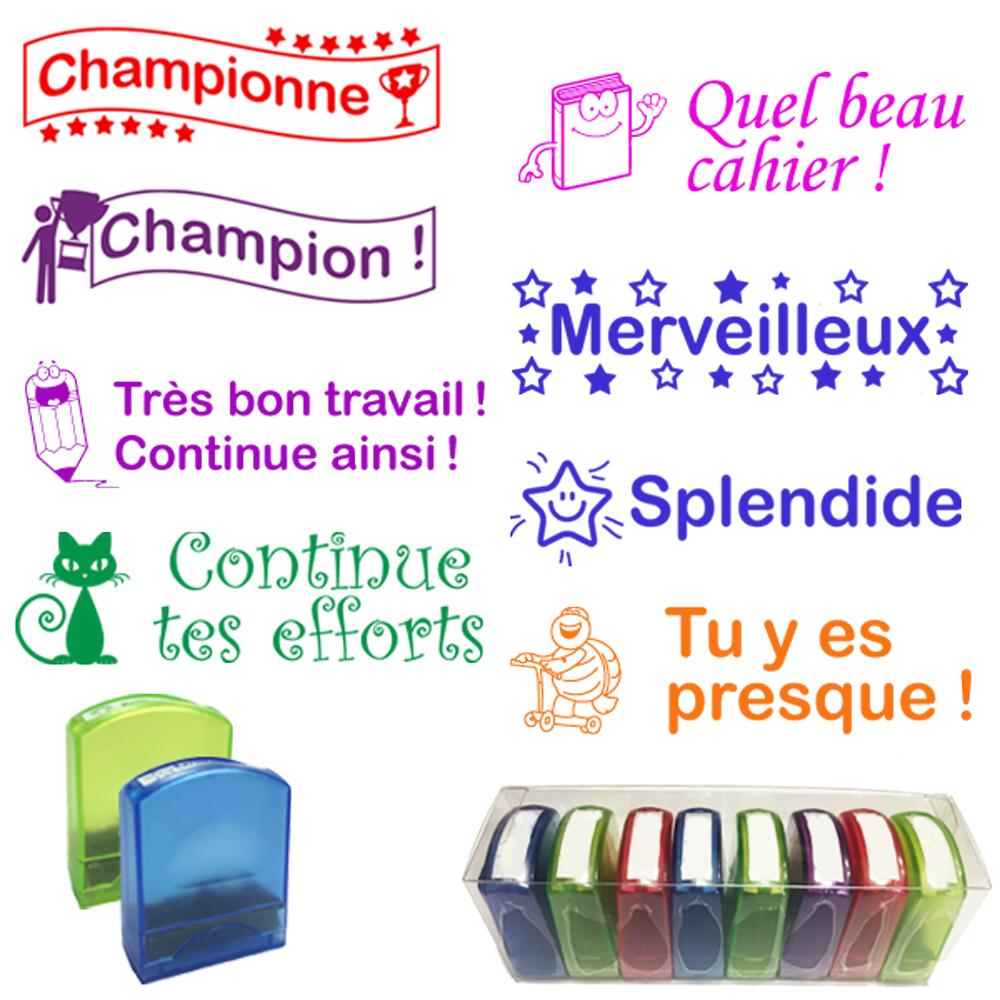 French Language Stampers | Great Value French (MFL) School Stamps for ...