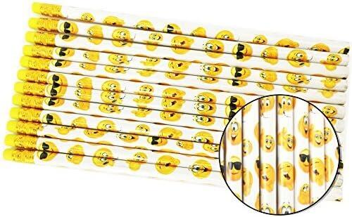 Reward Pencils | 12 x Fun Emoji HB Pencils. Great for Class Awards ...