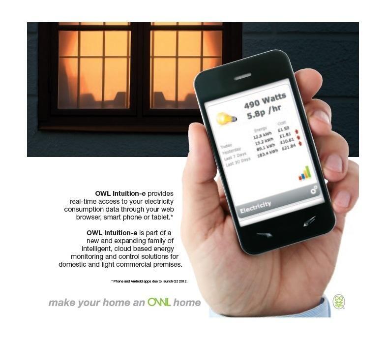 OWL Intuition-e Online Smart Electricity Monitor - TSE200-101