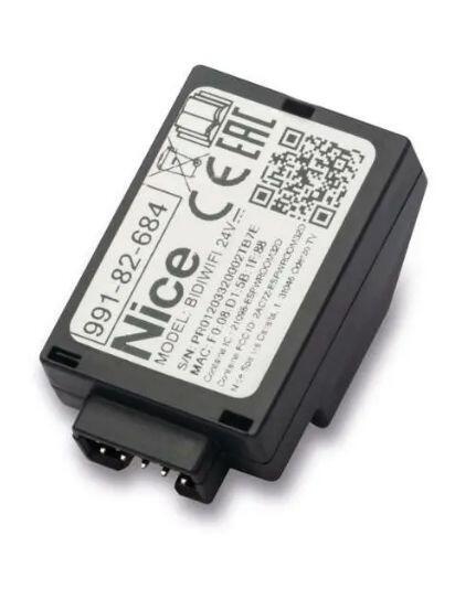 NICE Wi-Fi BiDI plug-in interface for gates and garage doors with Bus ...
