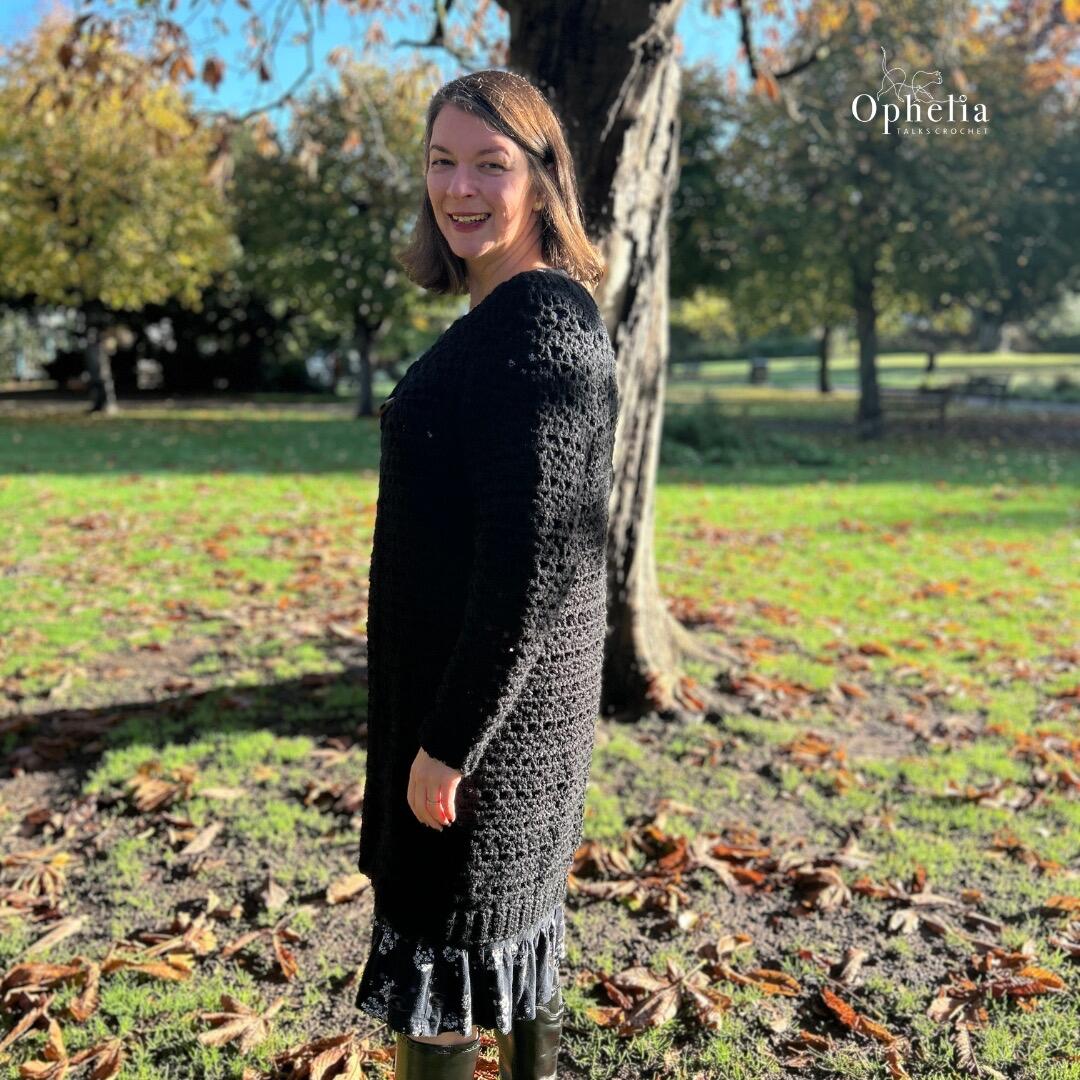 Chunky Duster Cardigan Crochet Pattern | PDF Download
