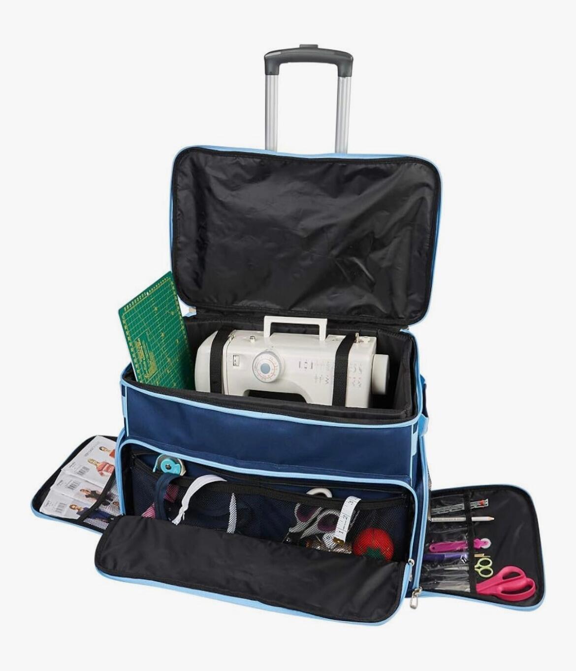 Sew Stylish Sewing Machine Trolley Bag on Wheels