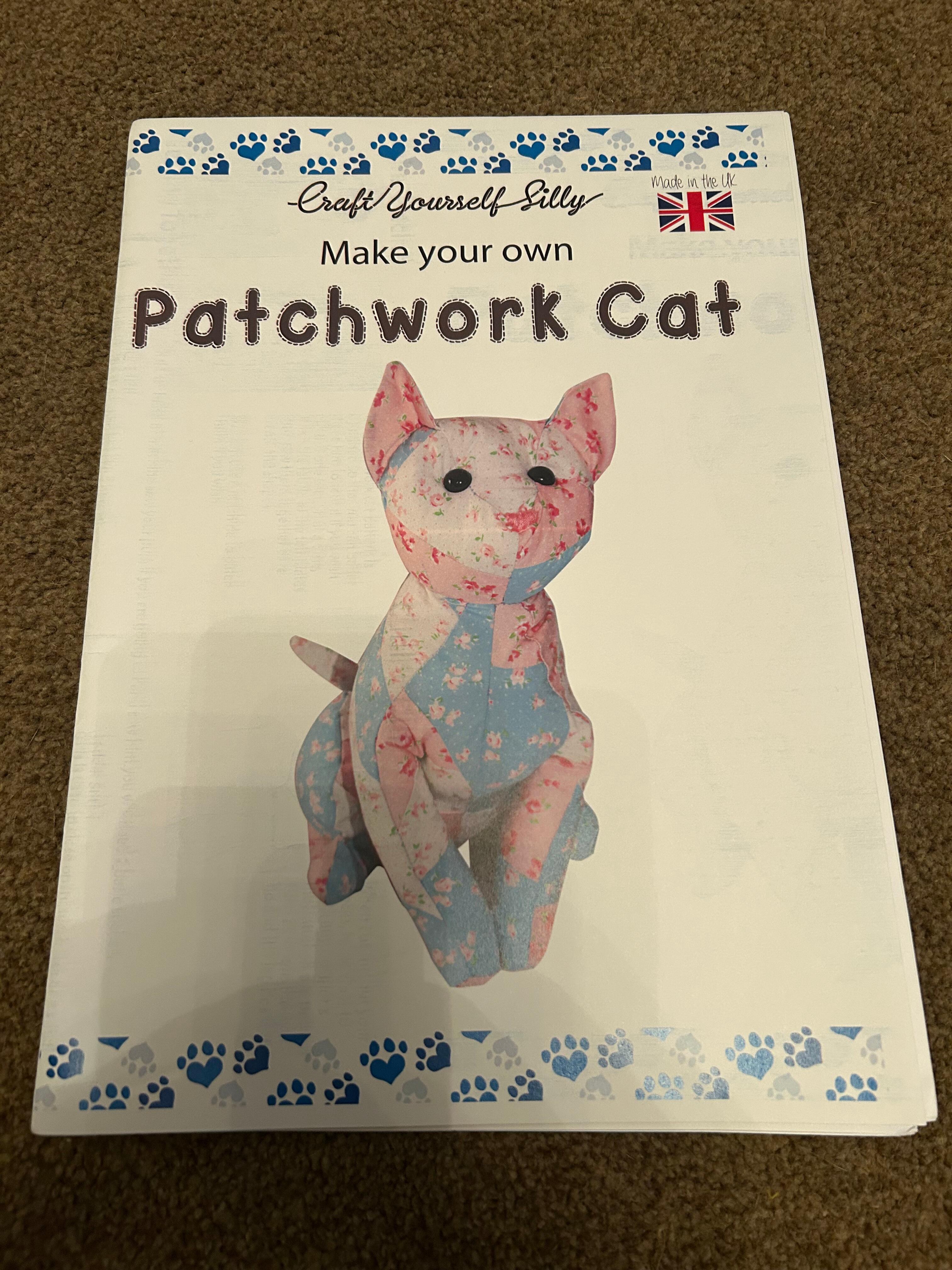 Patchwork Cat Templates and Instructions Only