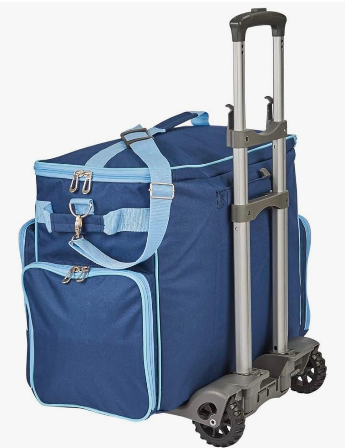 Sew Stylish Sewing Machine Trolley Bag on Wheels