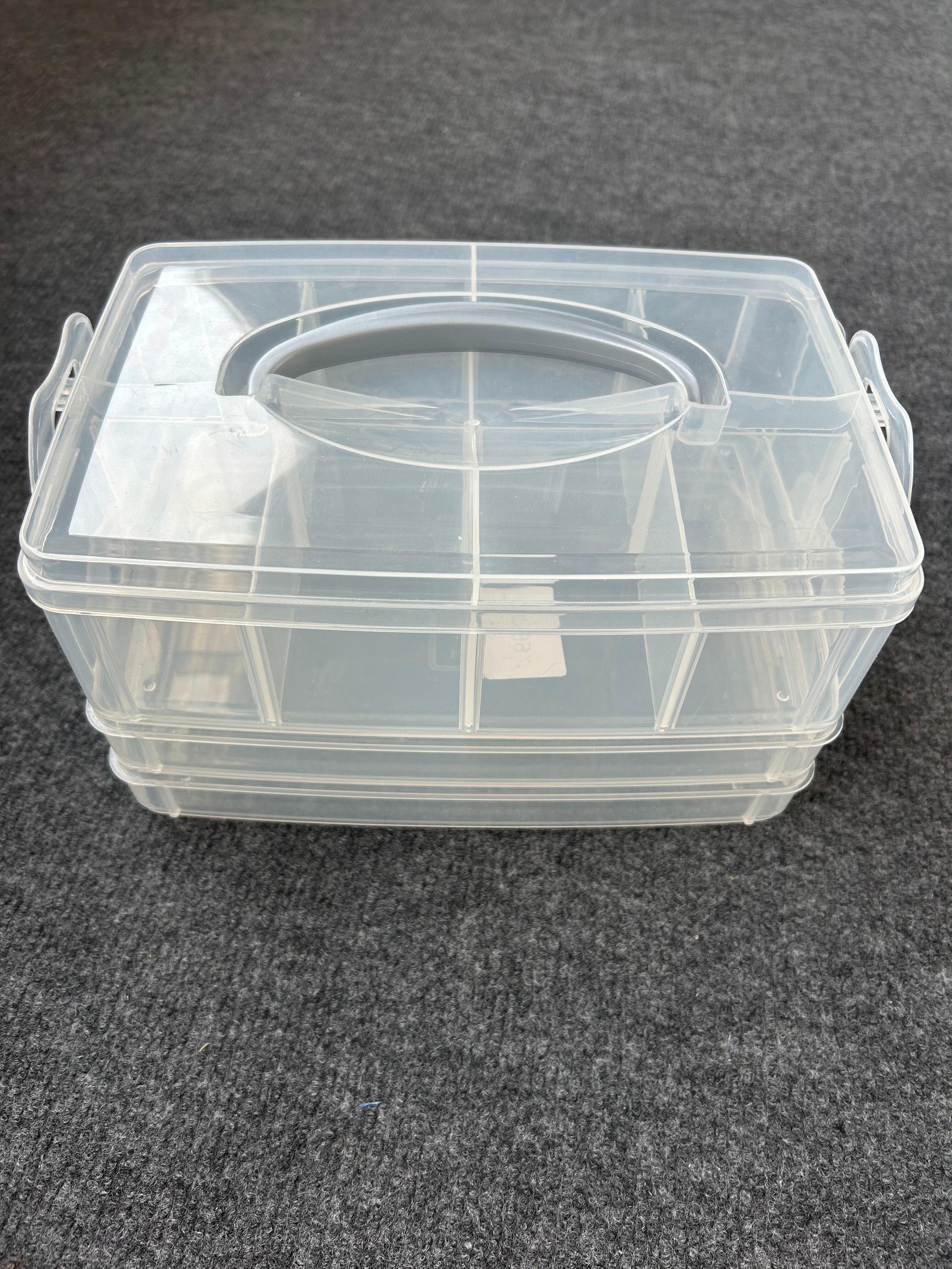 Plastic Storage Box - 3 Tier