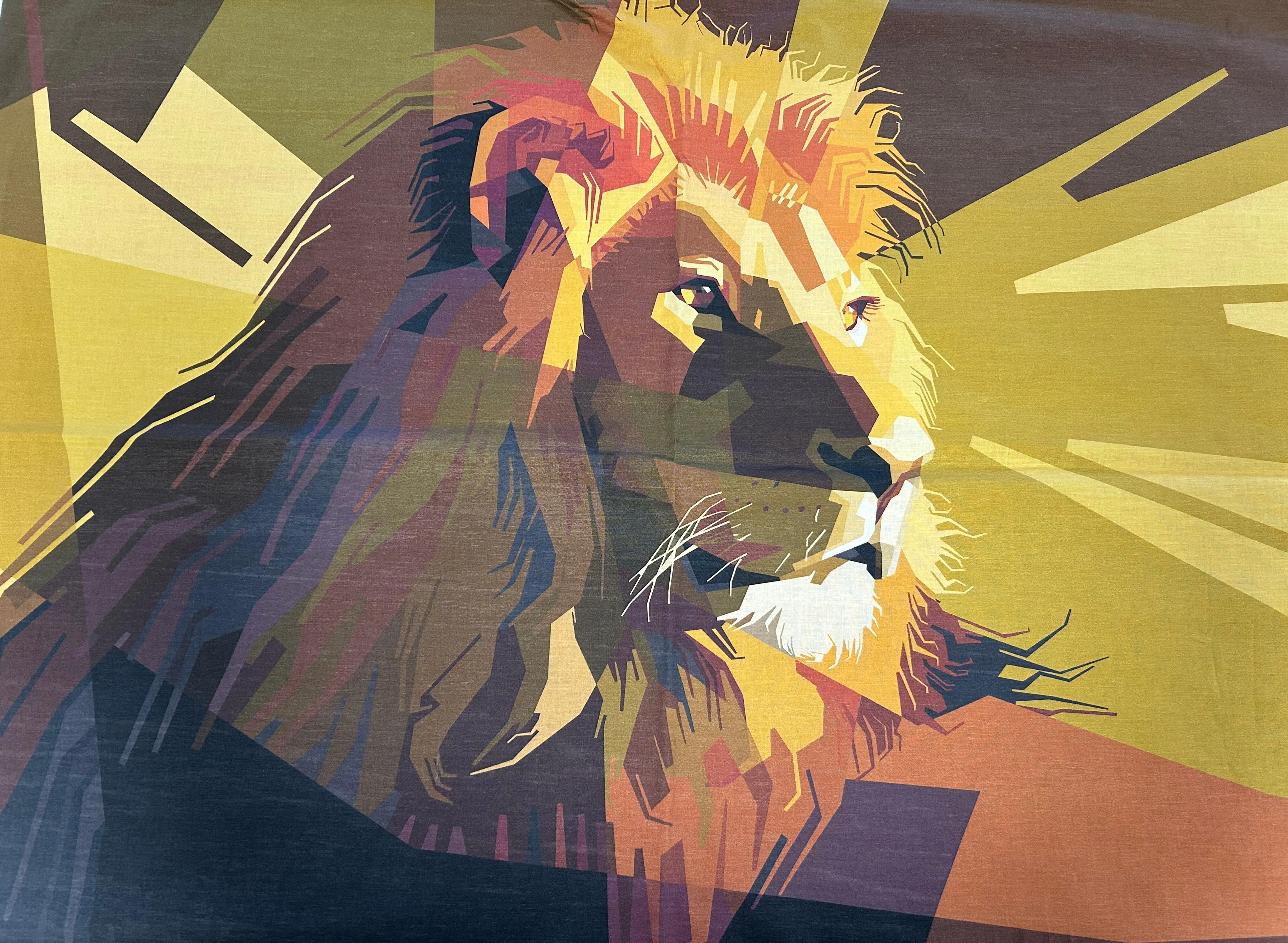 Topper Panel - Lion