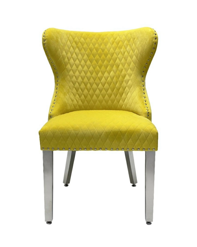 Louis Mustard Dining Chair