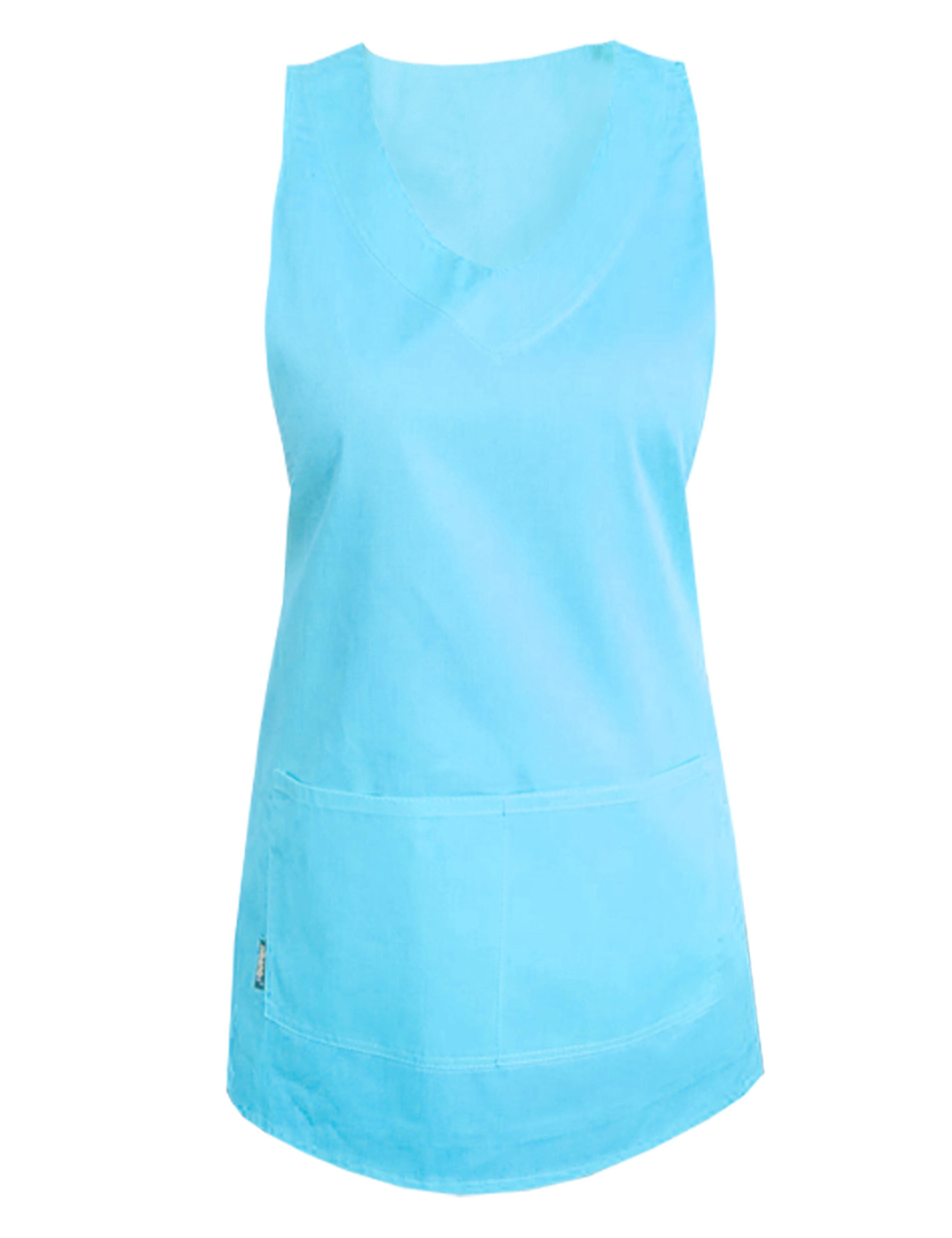 Nibano Wrap Around Waterproof Apron for hairdressers or Groomers Aqua ...