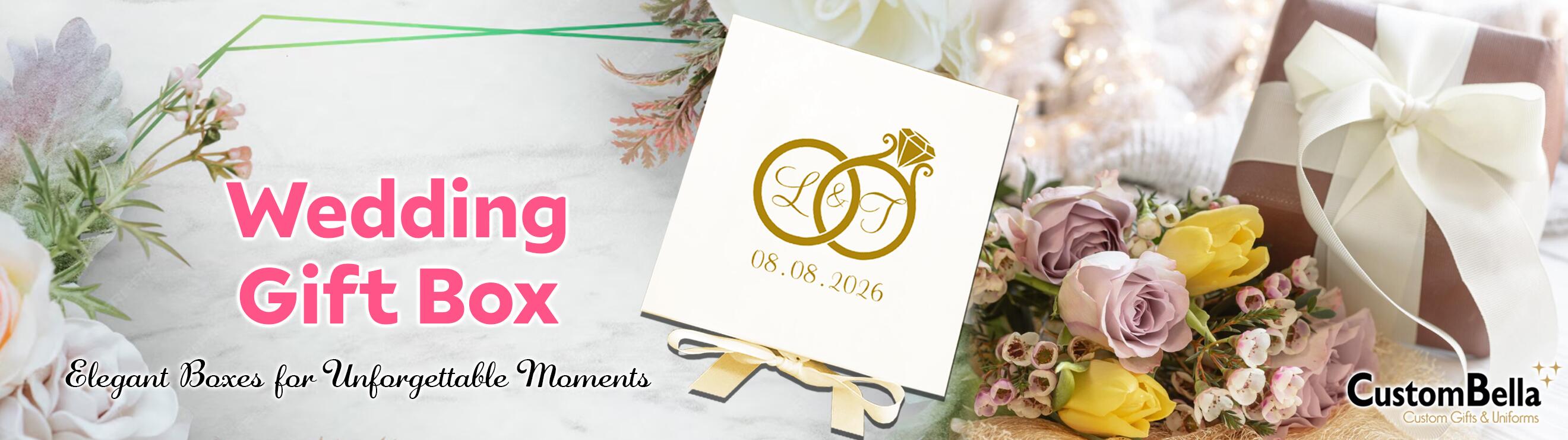 Personalised Wedding or Bridal Gift Boxes