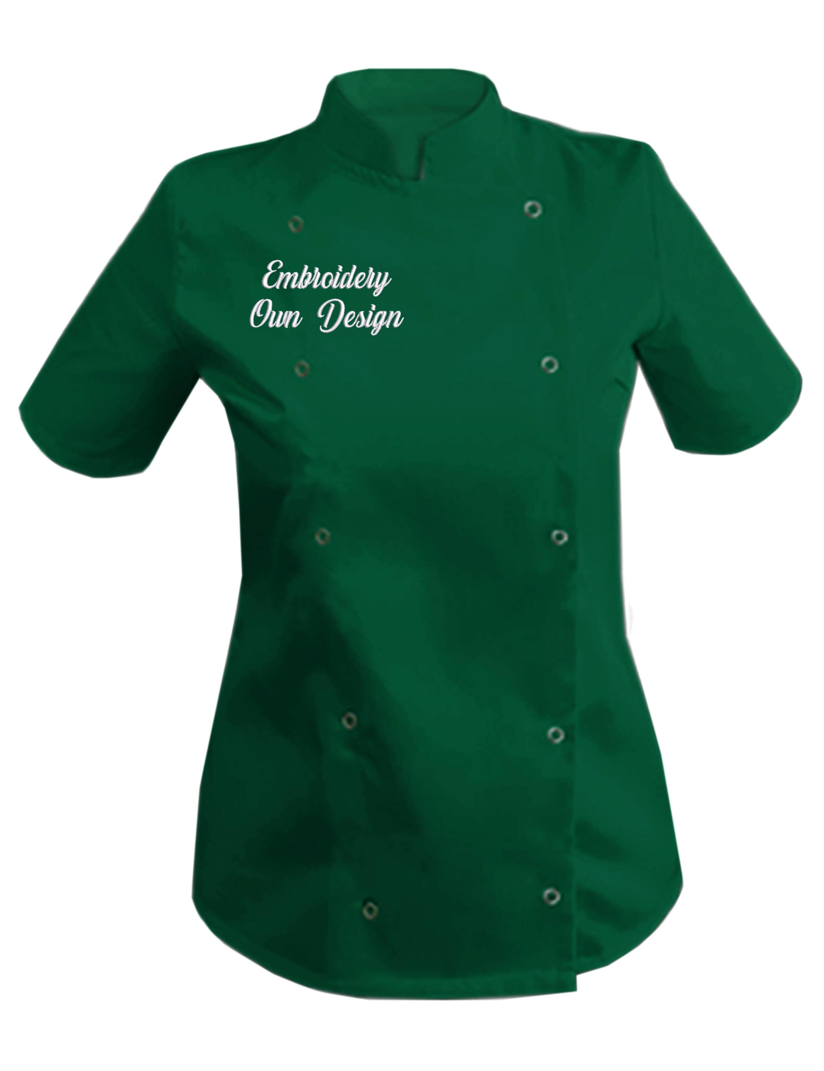 Pink Chef Coat Custom Embroidered Chef Coat Professional, Chef Coat ...