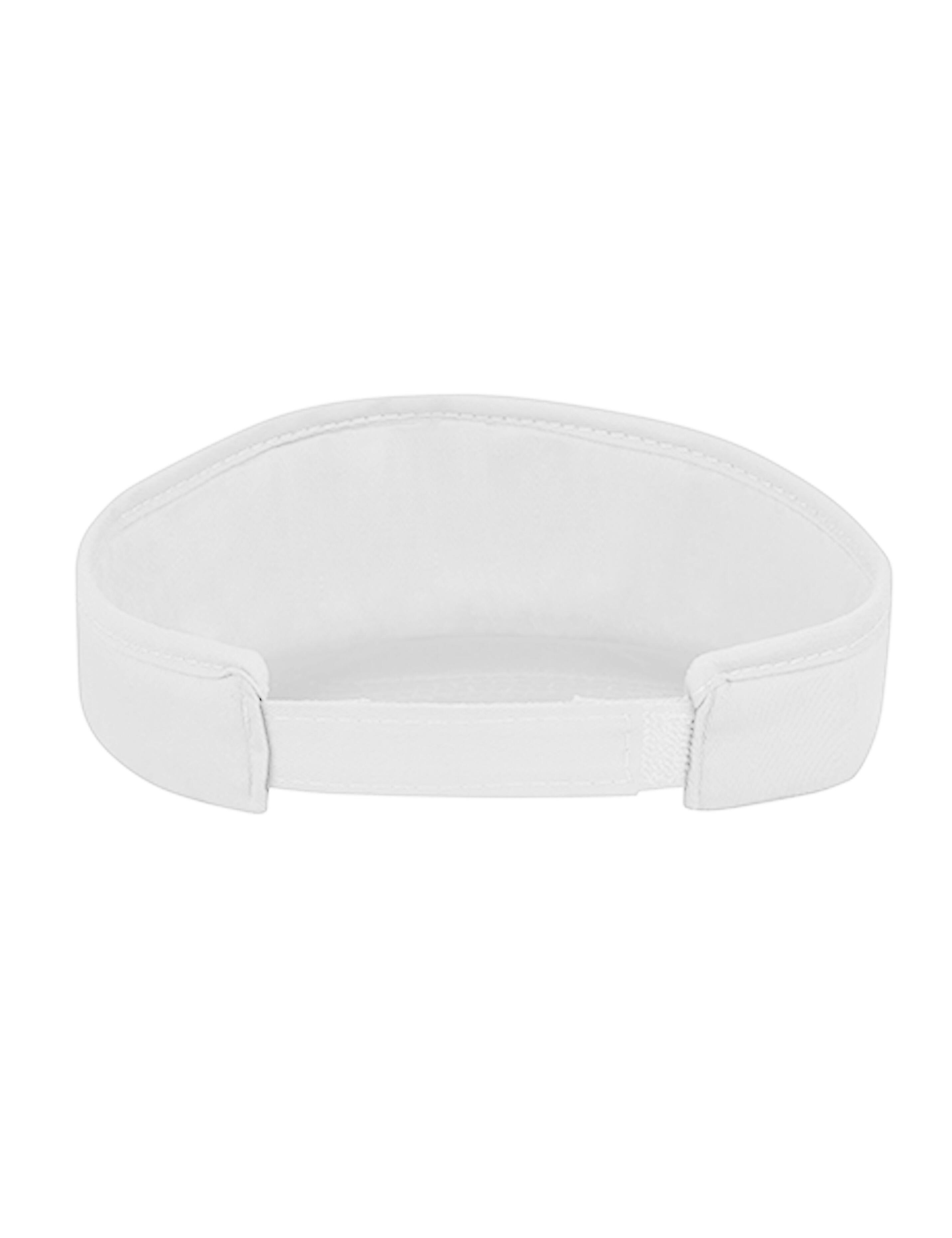 Personalised Embroidered Sun Visor White available in 4 colours